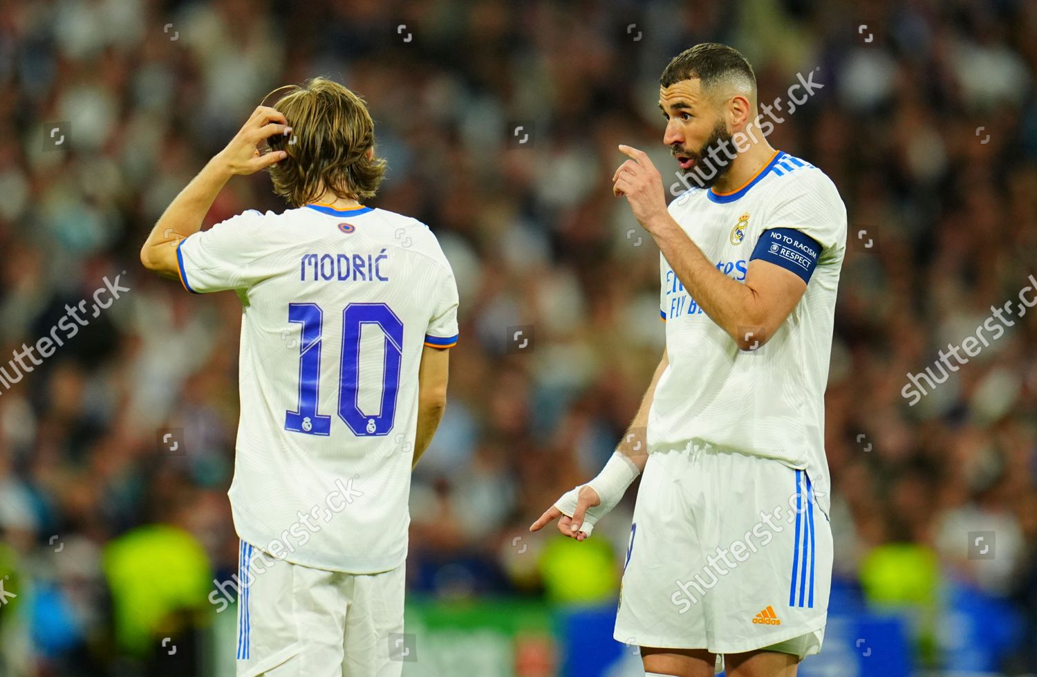 Luka Modric Karim Benzema Real Madrid Editorial Stock Photo - Stock ...