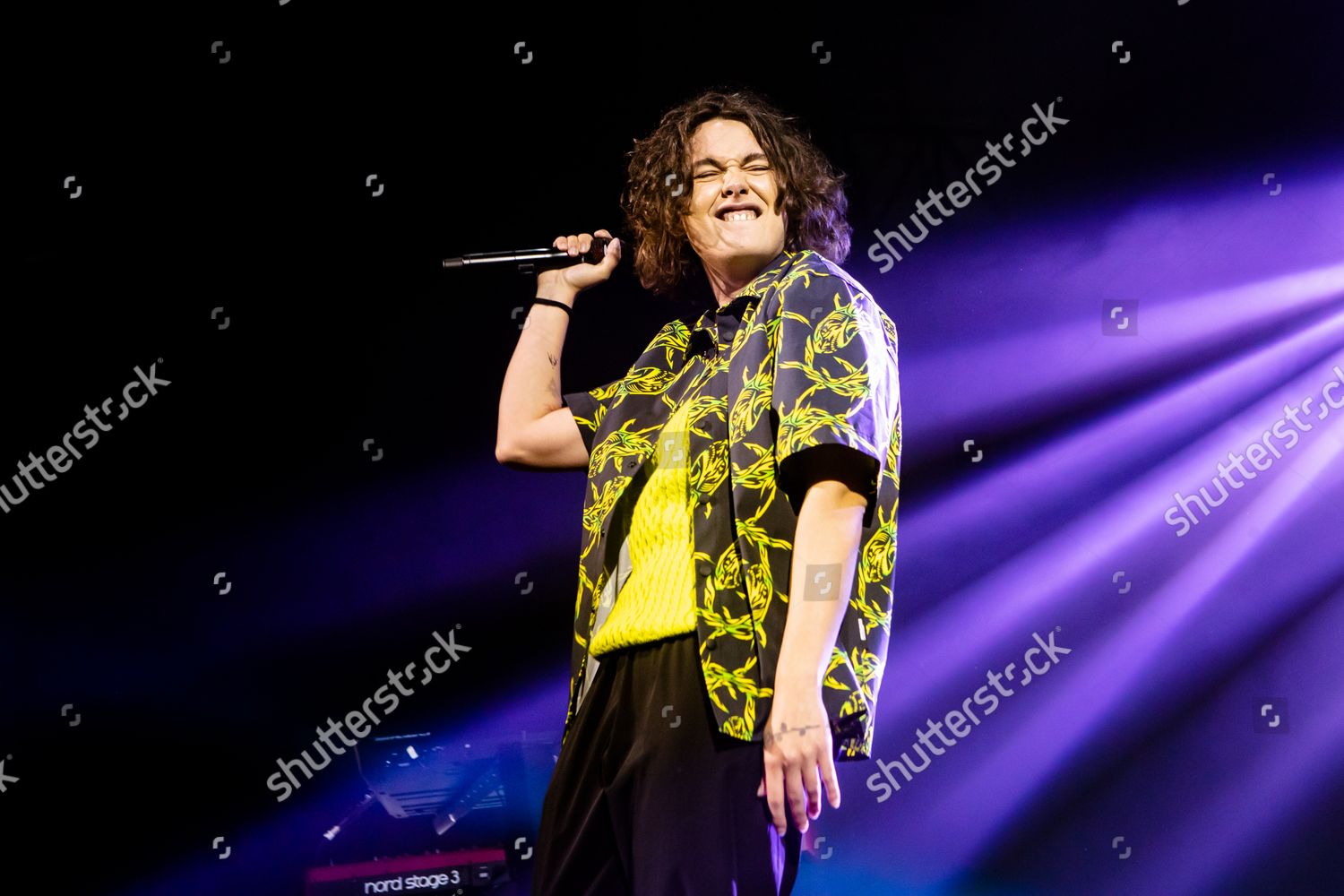 Italian Rapper Singersongwriter Madame Real Name Editorial Stock Photo ...