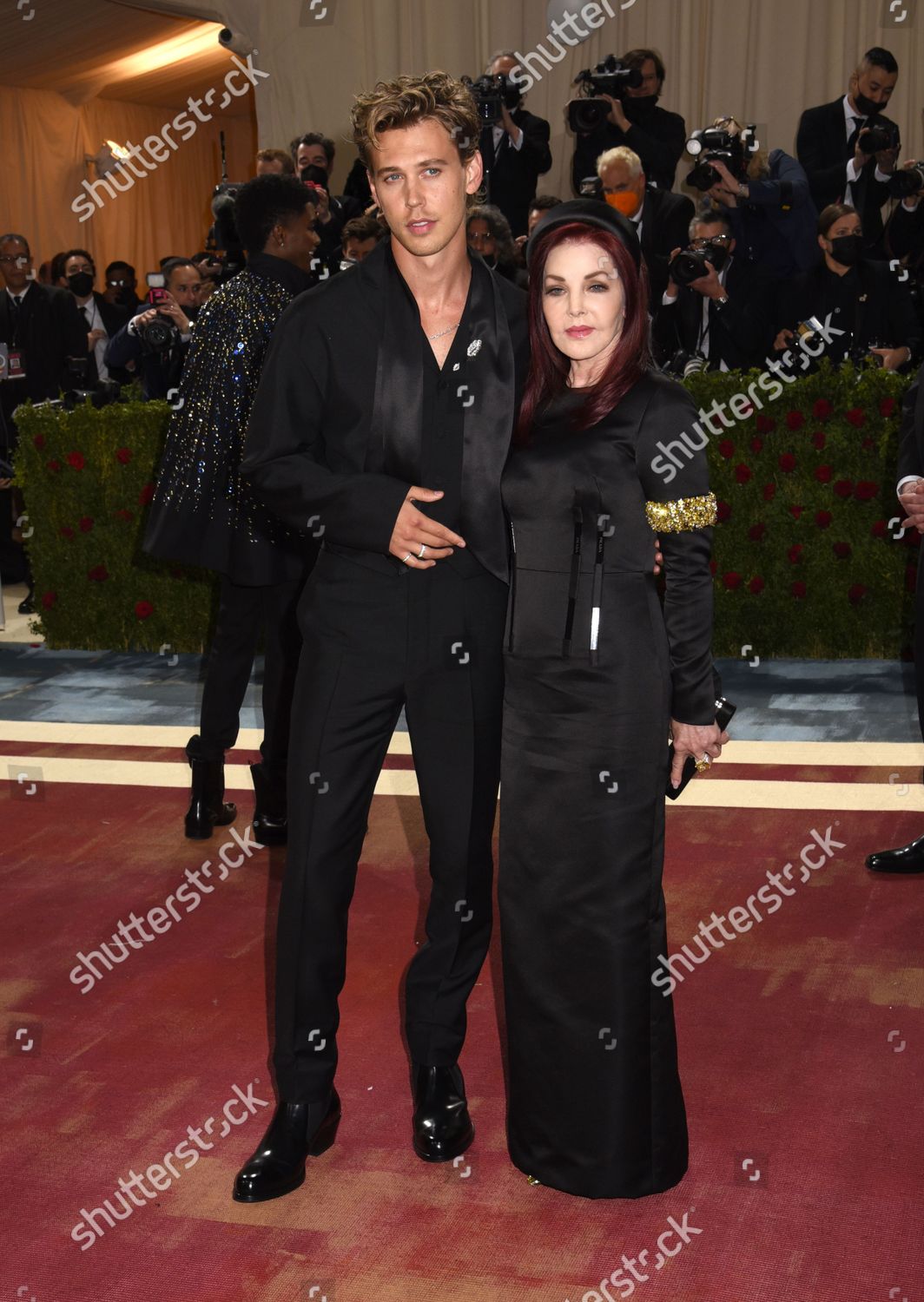 Austin Butler Priscilla Presley Attend 2022 Editorial Stock Photo ...