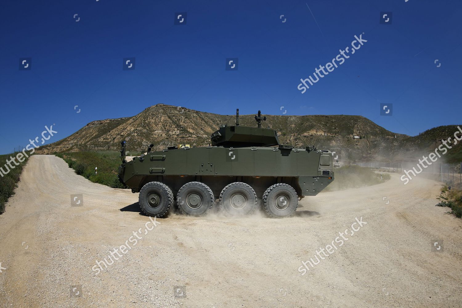 Armys 8x8 Dragon Wheeled Combat Vehicle Editorial Stock Photo - Stock ...