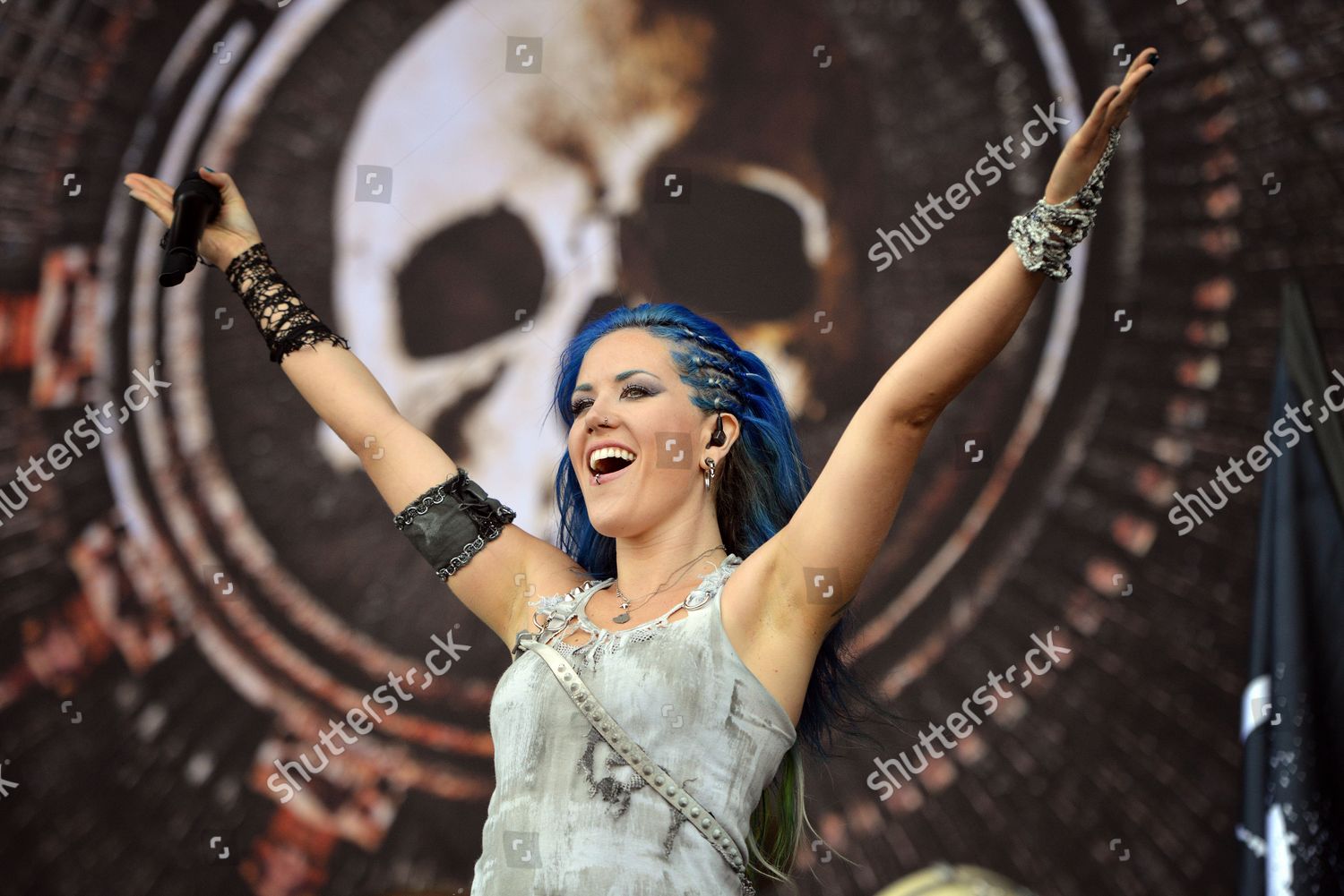 Singer Alissa Whitegluz Arch Enemy Wacken Editorial Stock Photo - Stock ...