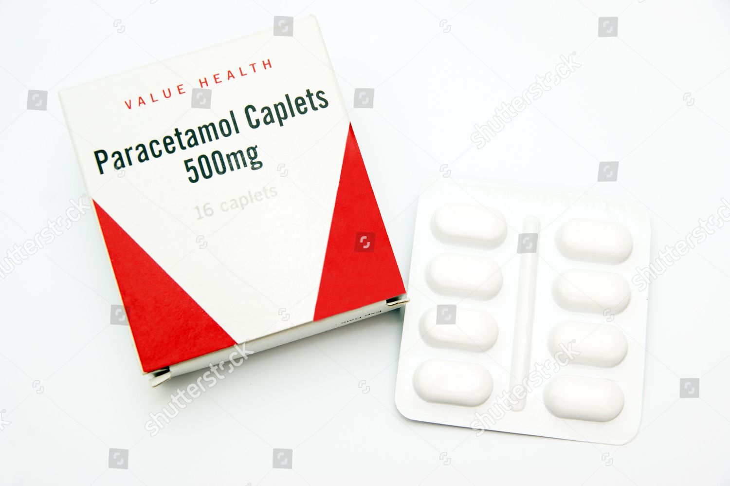 Pack Paracetamol Caplets Editorial Stock Photo - Stock Image | Shutterstock