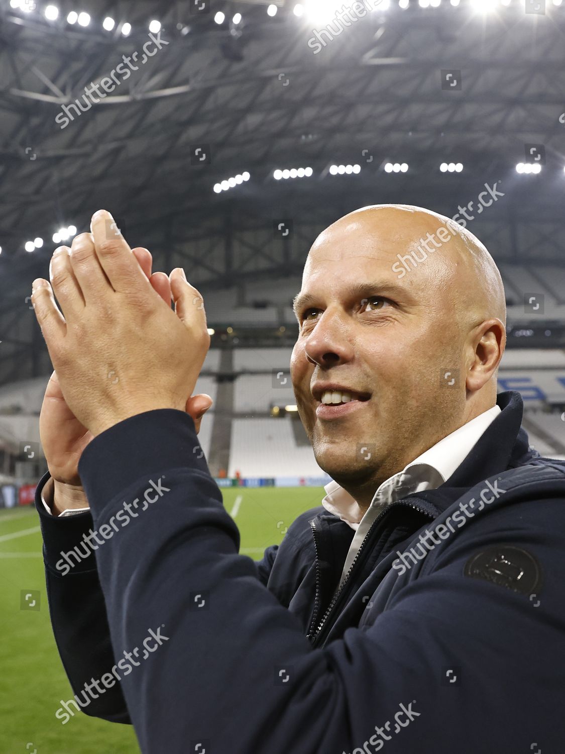 Feyenoord Coach Arne Slot During Uefa Editorial Stock Photo - Stock ...