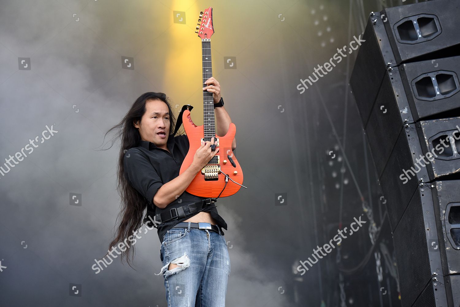 Guitarist Herman Li Dragonforce Performing Wacken Editorial Stock Photo ...