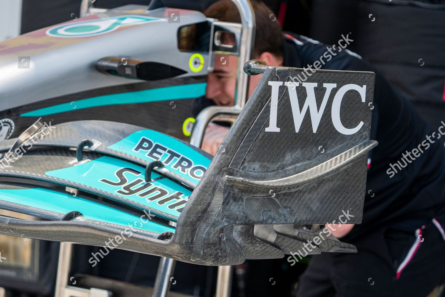 Front Wing End Plate Mercedesamg Petronas Editorial Stock Photo - Stock ...