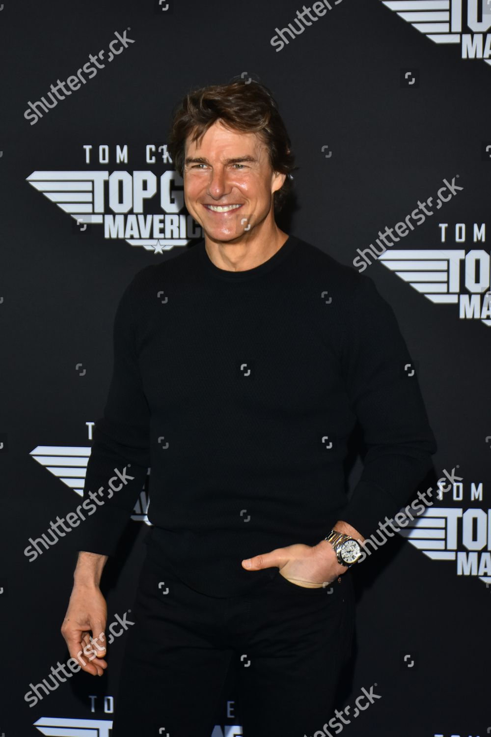 American Actor Tom Cruise Poses Photos Editorial Stock Photo - Stock ...