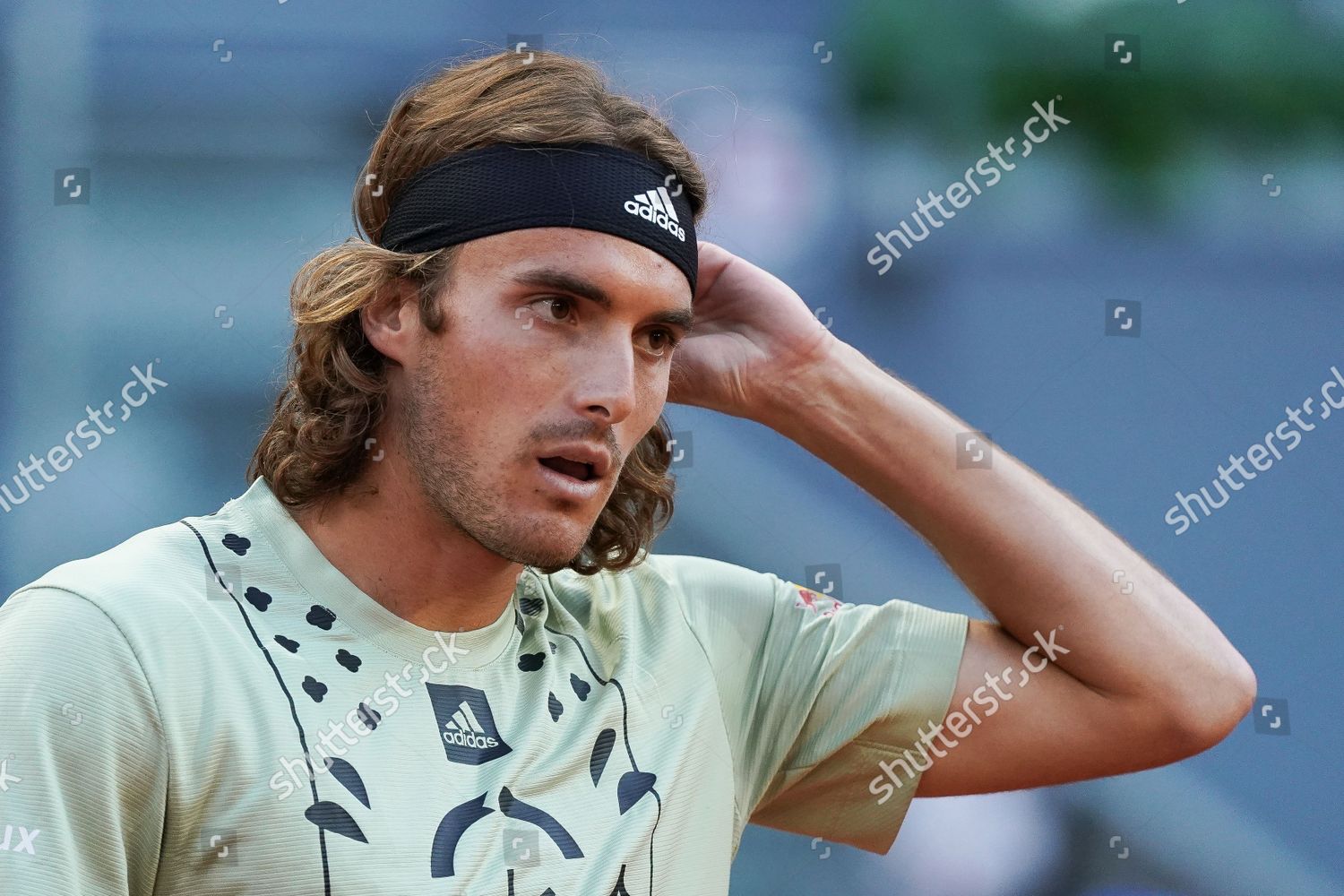 Stefanos Tsitsipas Greece Seen During Their Editorial Stock Photo ...