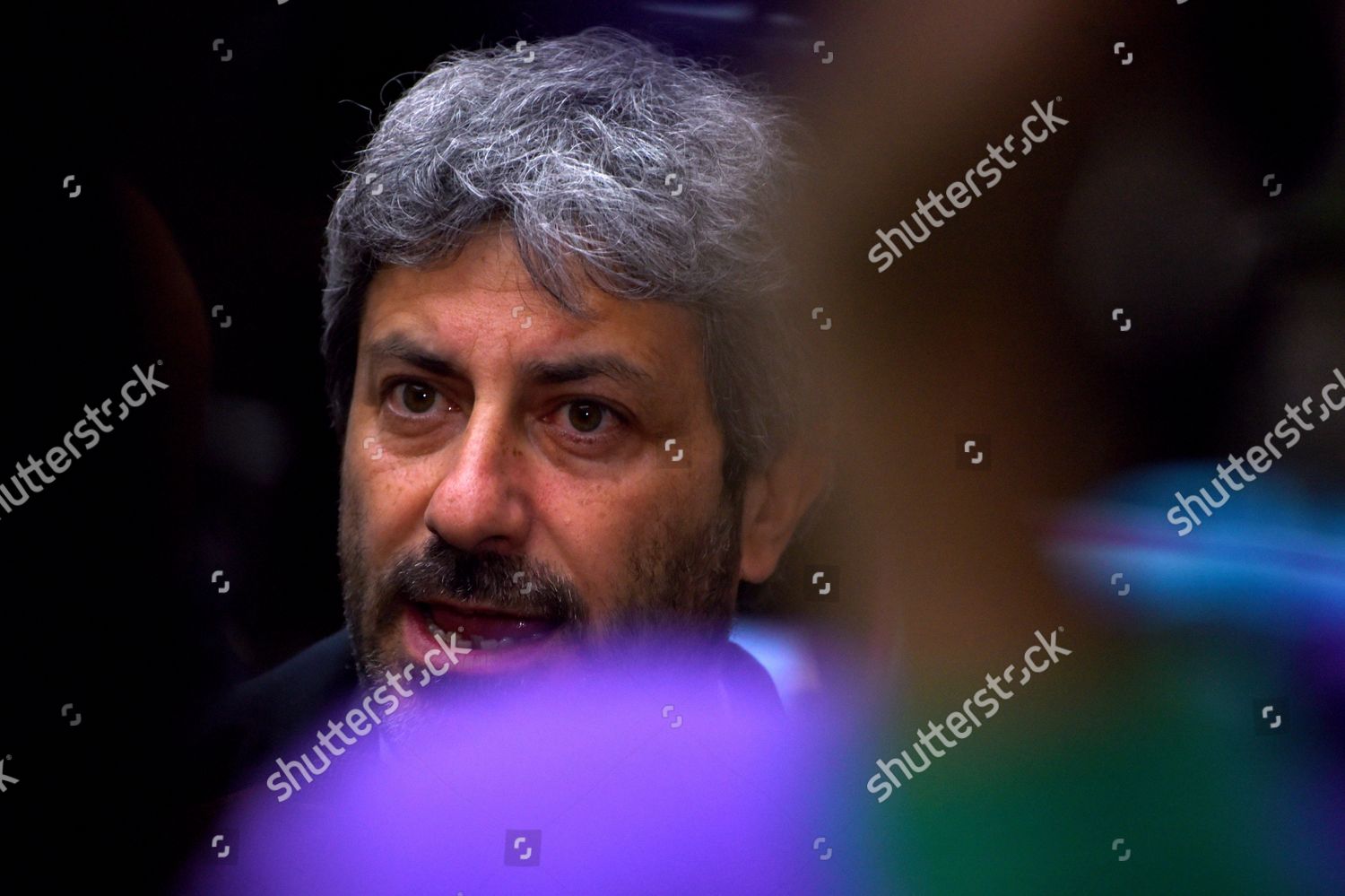 Roberto Fico President Chamber Deputies Guest Editorial Stock Photo ...