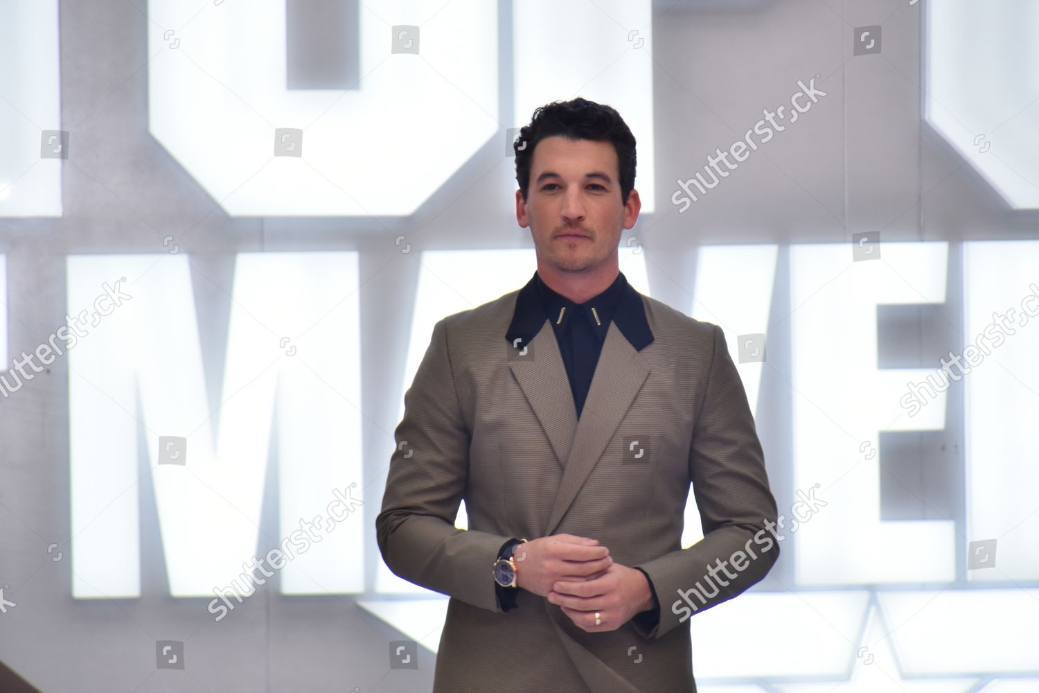 American Actor Miles Teller Poses Photos Editorial Stock Photo - Stock ...