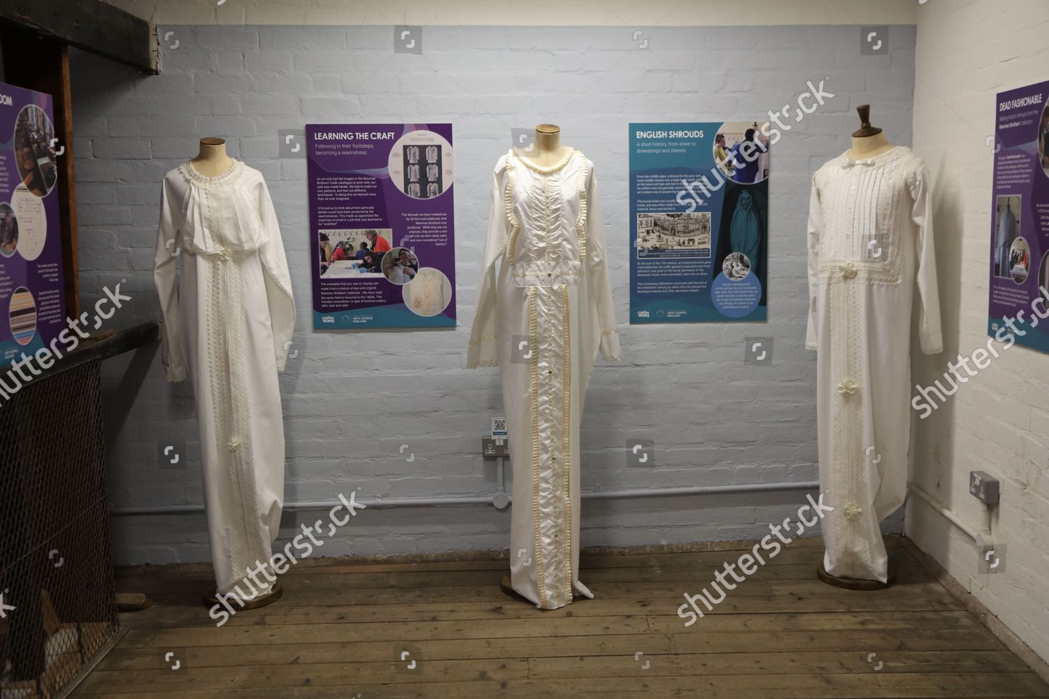 Victorian Period Shrouds Deceased Wear Coffin Editorial Stock Photo ...