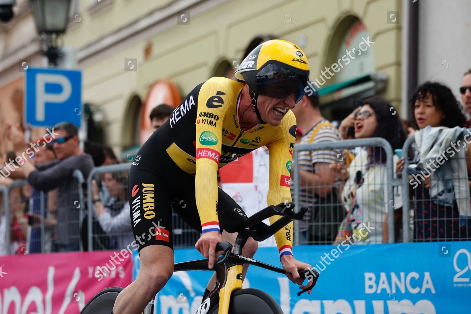 Dutch Rider Jos Van Emden Action Editorial Stock Photo - Stock Image ...