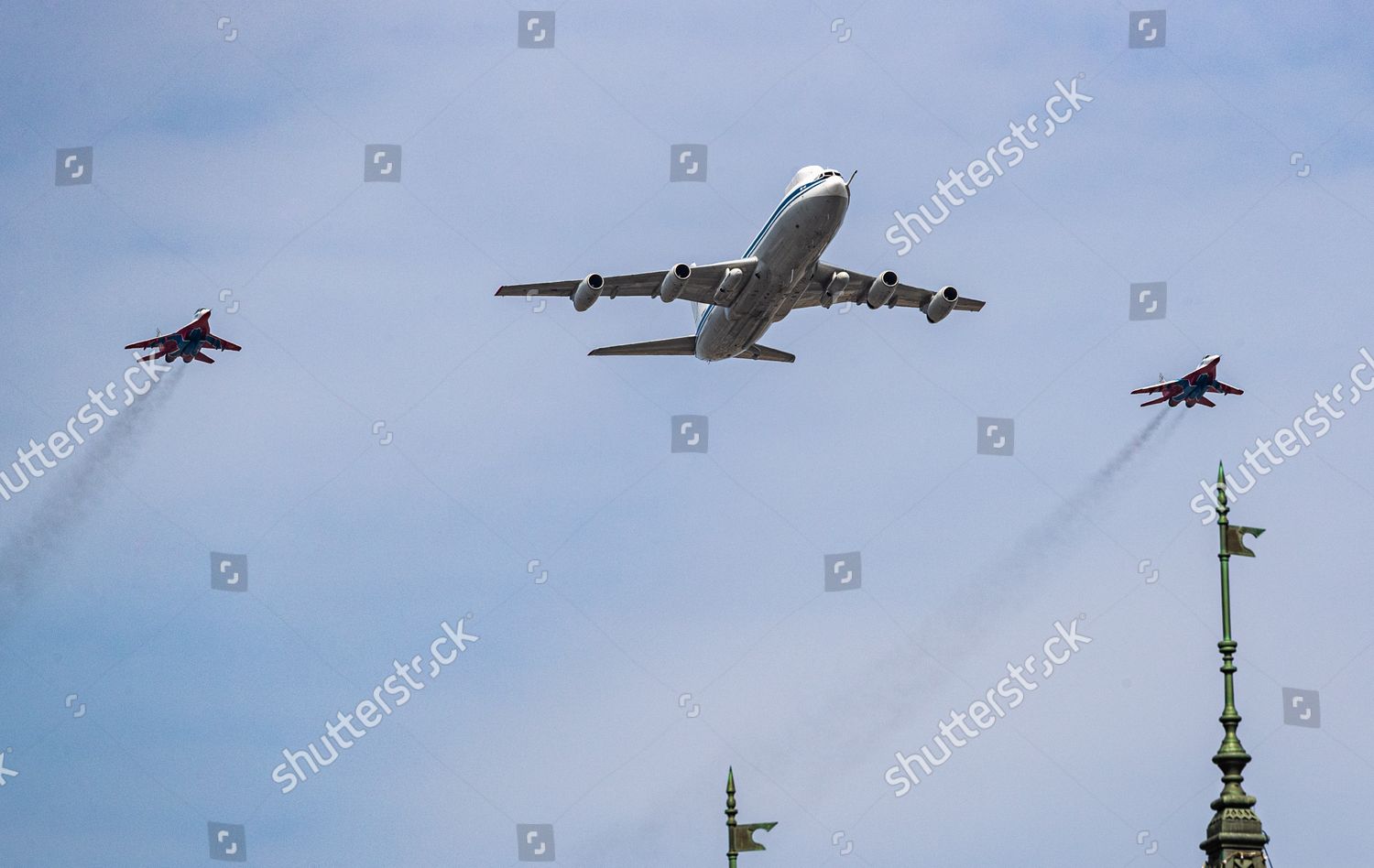 Ilyushin Il80 Airborne Command Control Aircraft Editorial Stock Photo ...