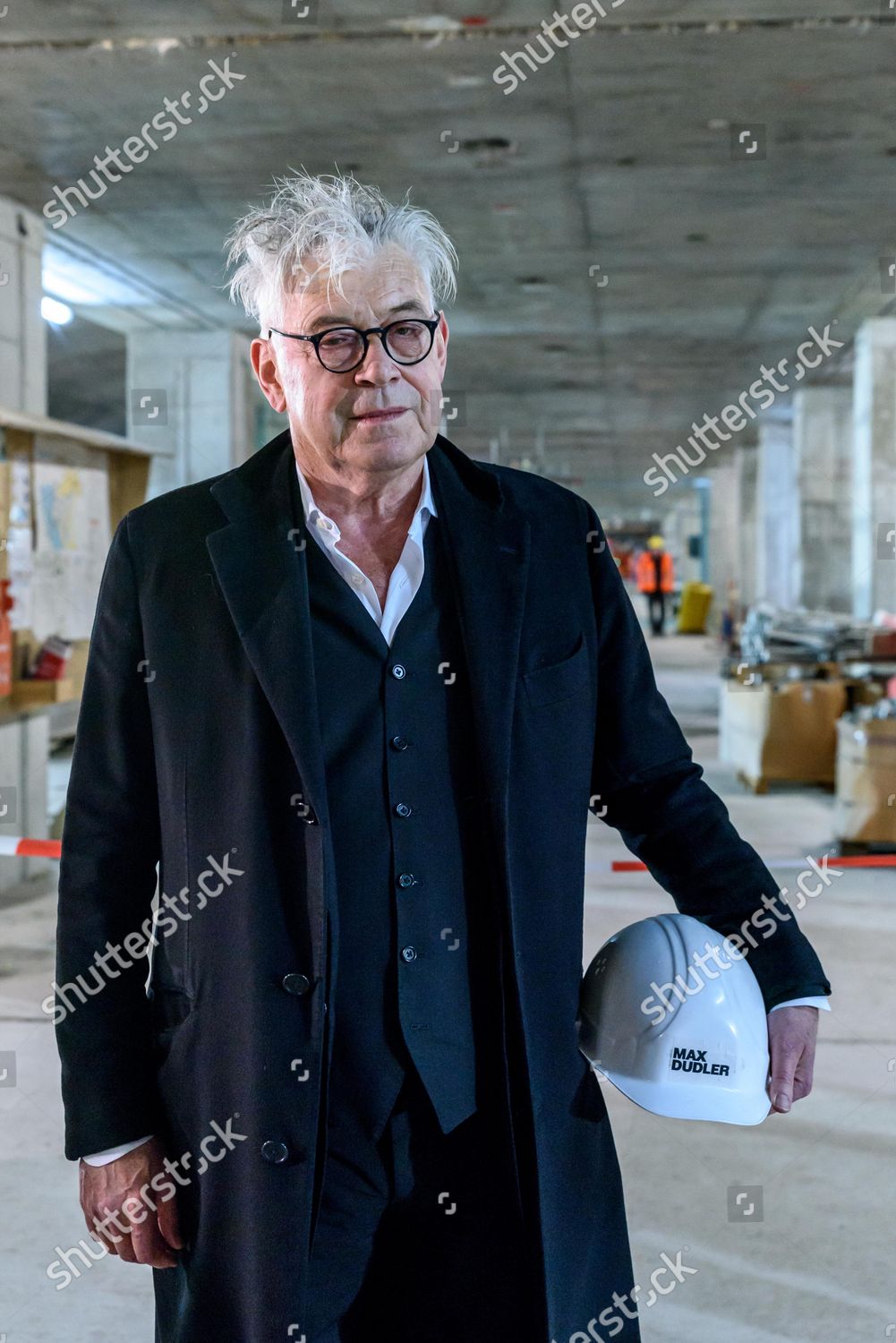 Architect Max Dudler Toppingout Ceremony New Editorial Stock Photo ...