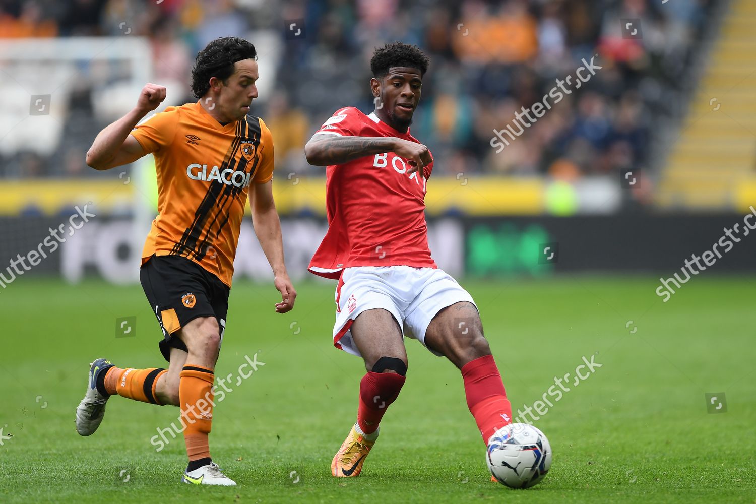 Jonathan Panzo Nottingham Forest Under Pressure Editorial Stock Photo ...