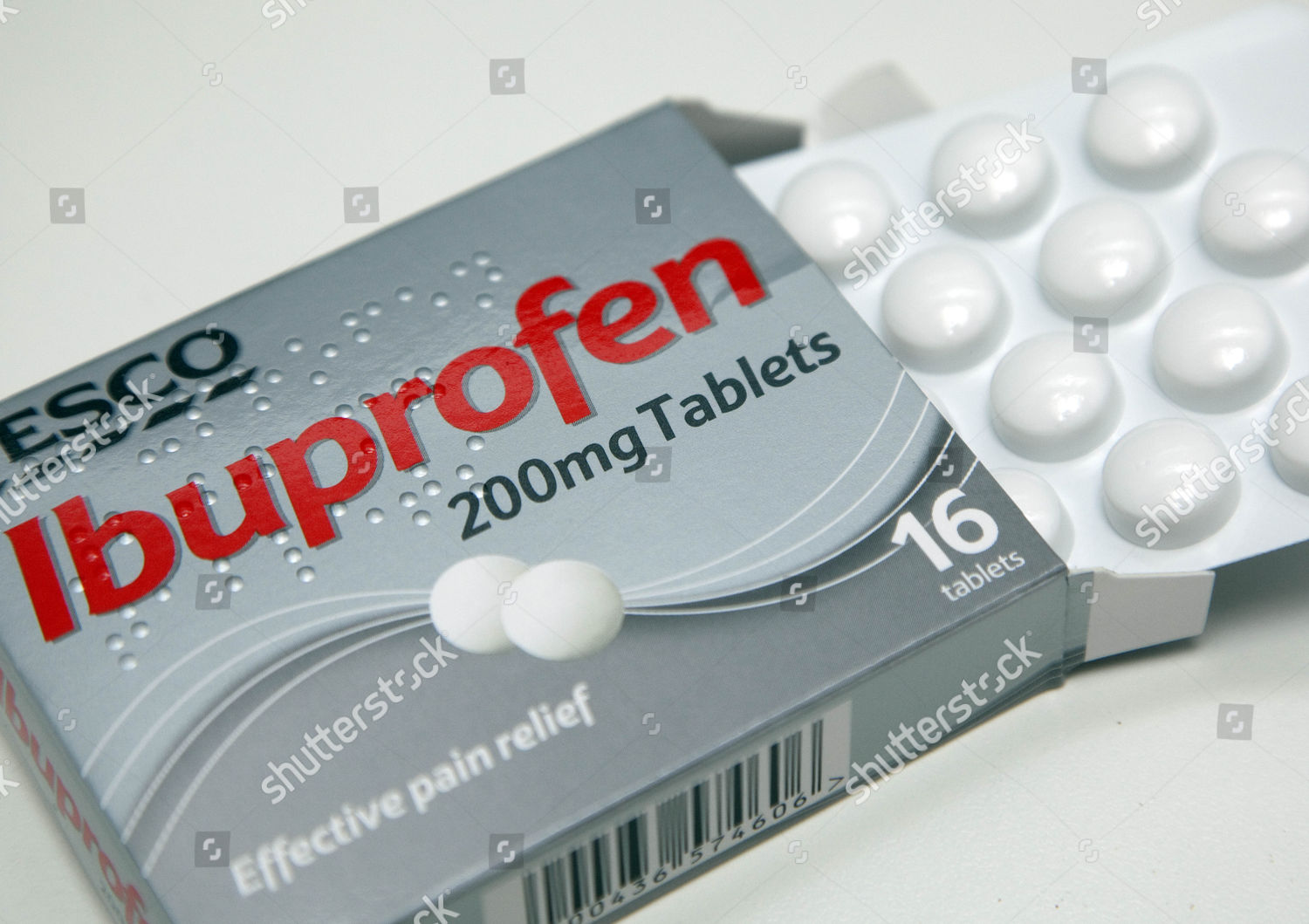 Packet Ibuprofen Tablets Editorial Stock Photo - Stock Image | Shutterstock