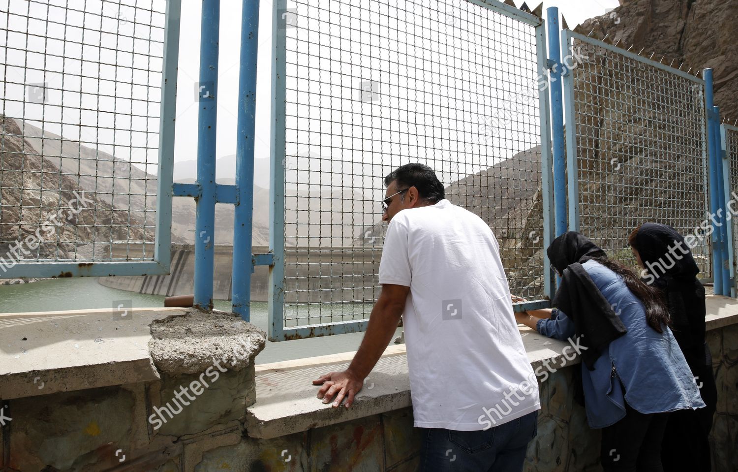 People Look Amirkabir Dam Karaj Dam Editorial Stock Photo - Stock Image ...