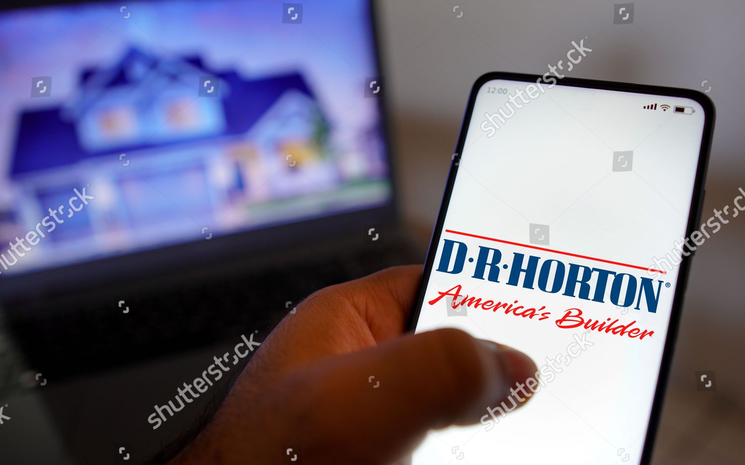 This Photo Illustration Dr Horton Logo Editorial Stock Photo - Stock ...