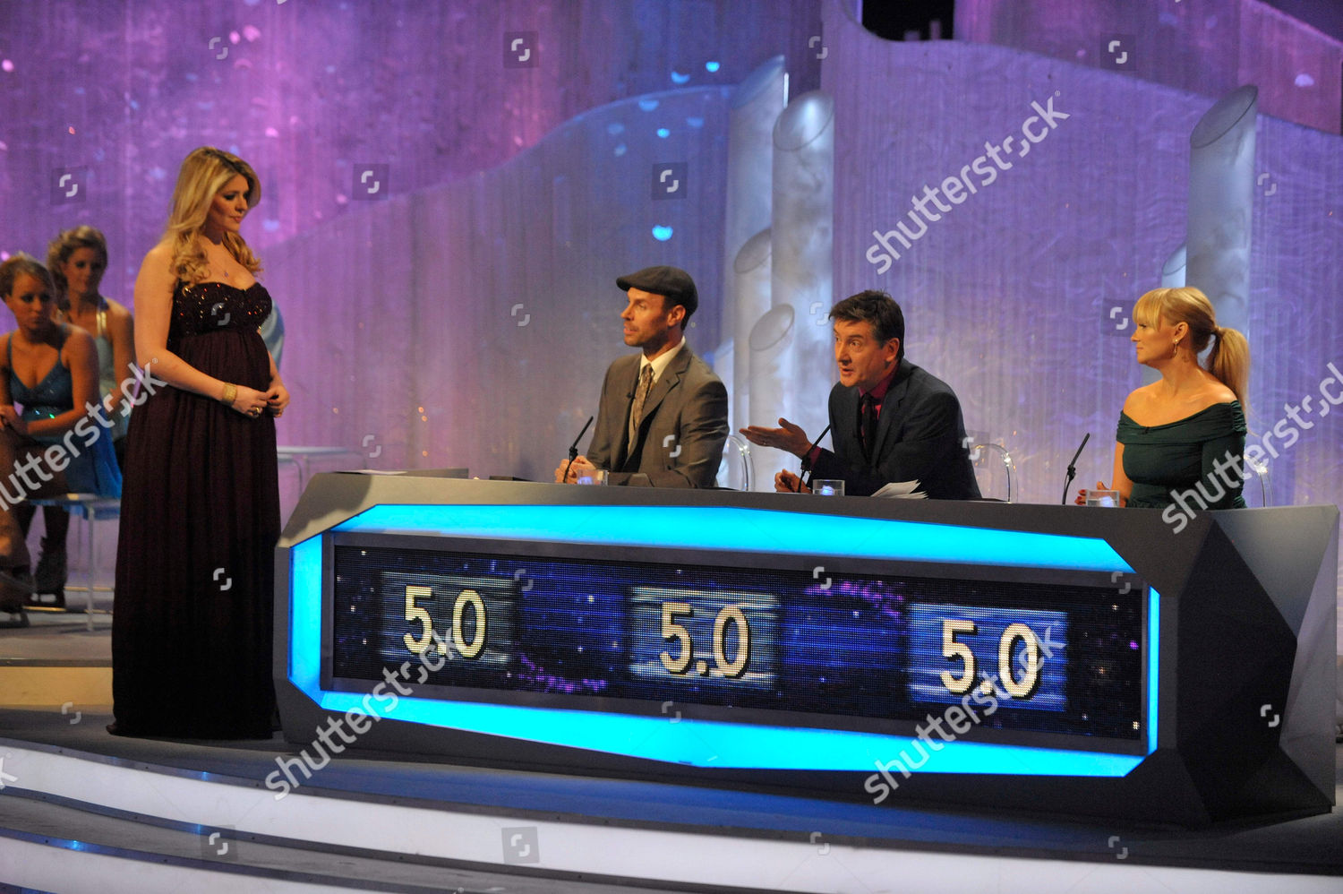 Presenter Holly Willoughby Judges Jason Gardiner Editorial Stock Photo ...