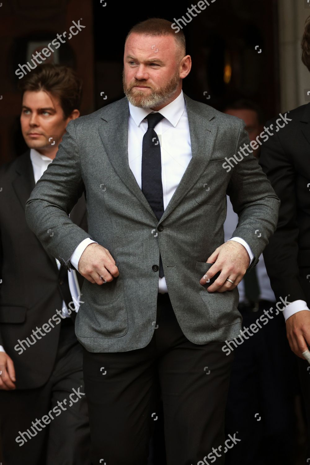 Wayne Rooney Departs Royal Courts Justice Editorial Stock Photo - Stock ...