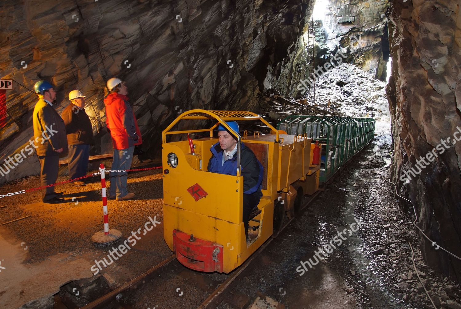 Llechwedd Slate Mine Blaenau Ffestiniog North Editorial Stock Photo ...
