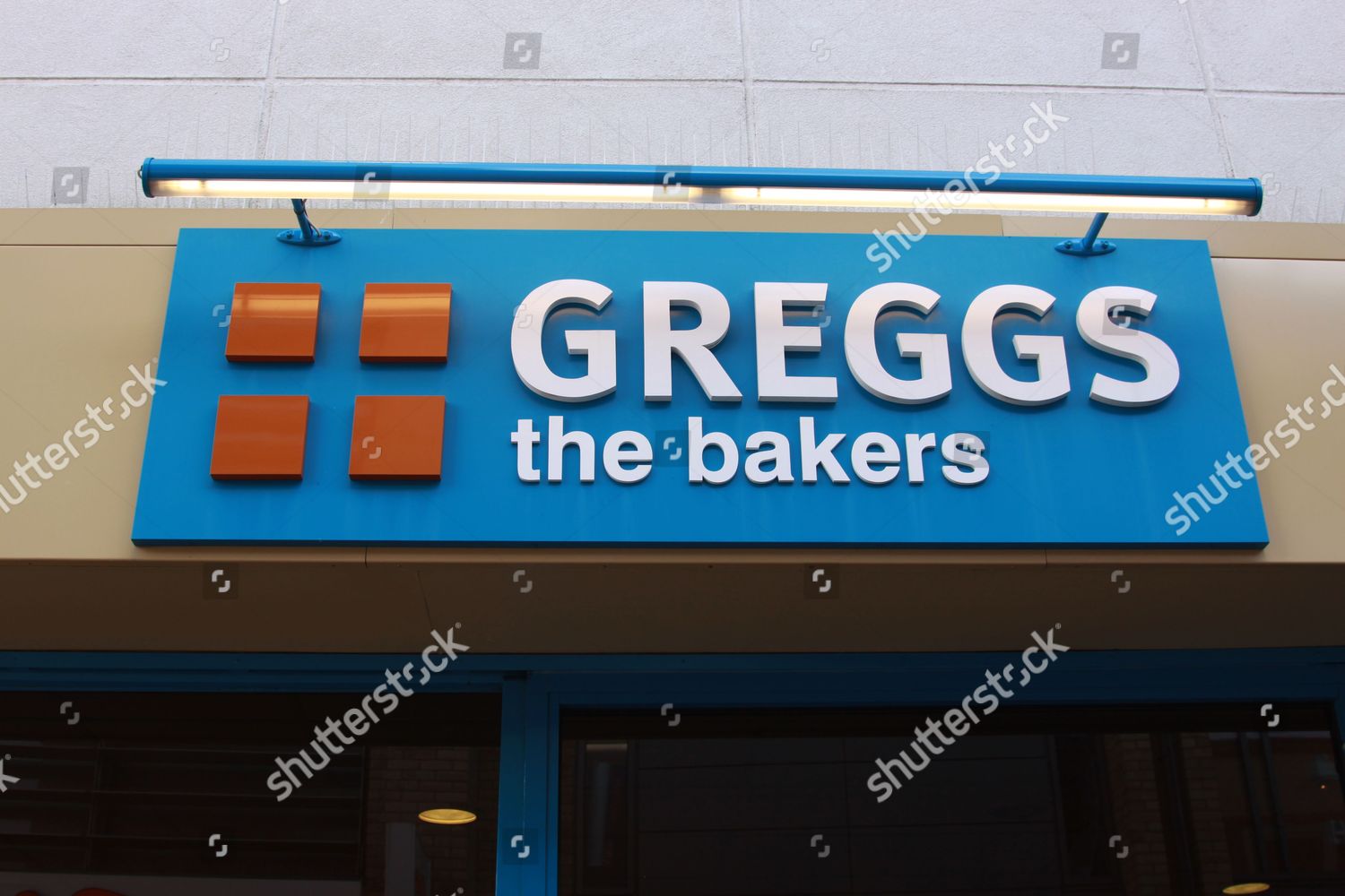 Greggs Bakers Shop Sign England Britain Editorial Stock Photo - Stock ...