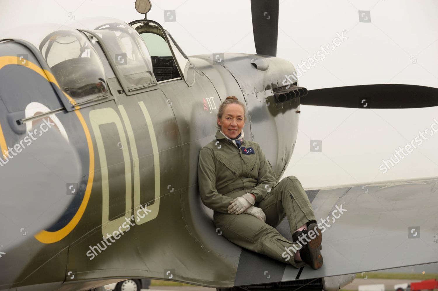 Pilot Carolyn Grace Who Only Female Editorial Stock Photo - Stock Image ...