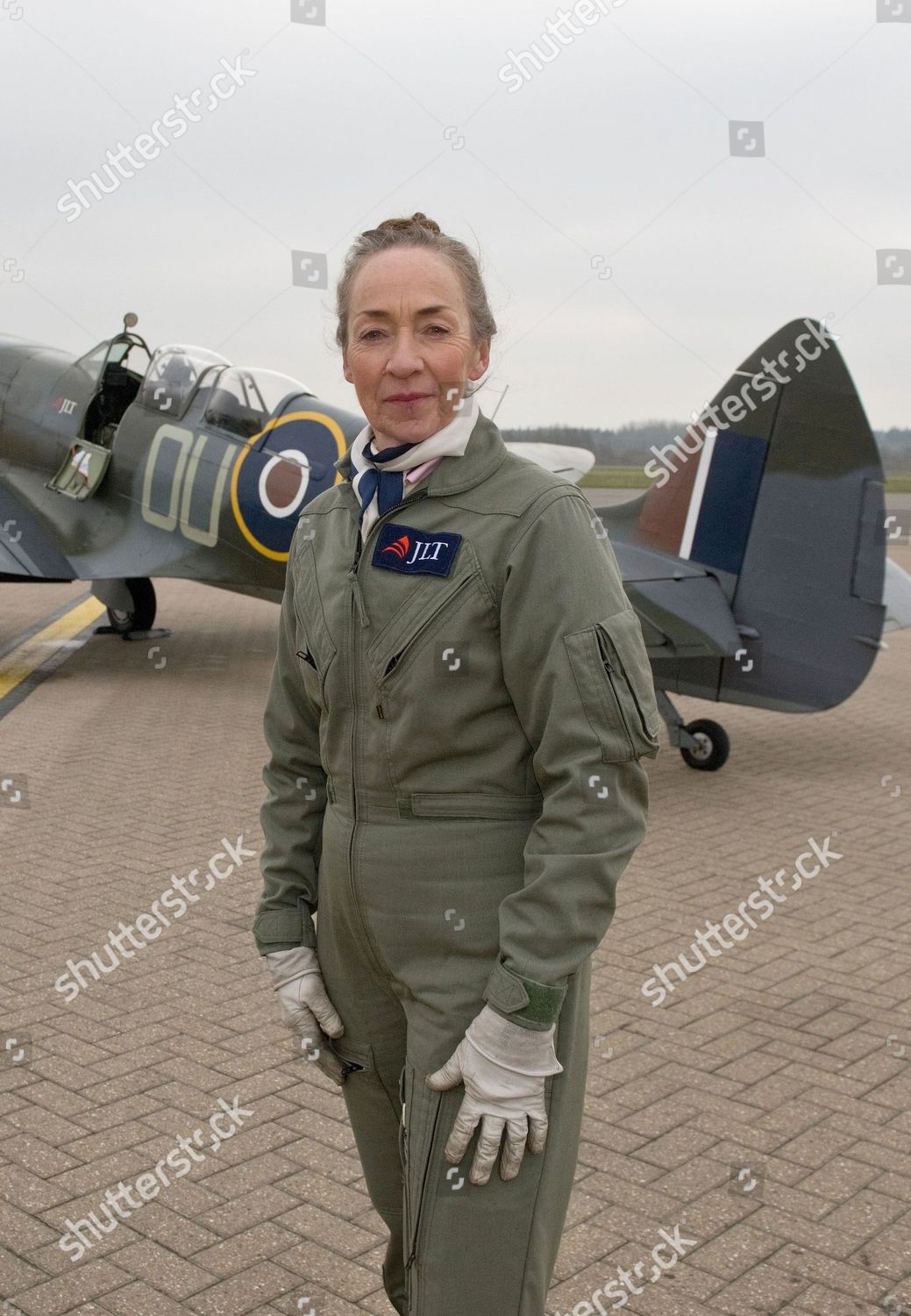 Pilot Carolyn Grace Who Only Female Editorial Stock Photo - Stock Image ...