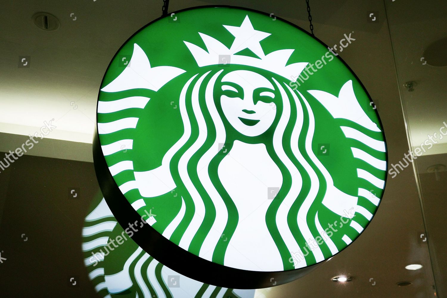 Starbucks Coffee Logo Seen Shopping Mall Editorial Stock Photo - Stock ...