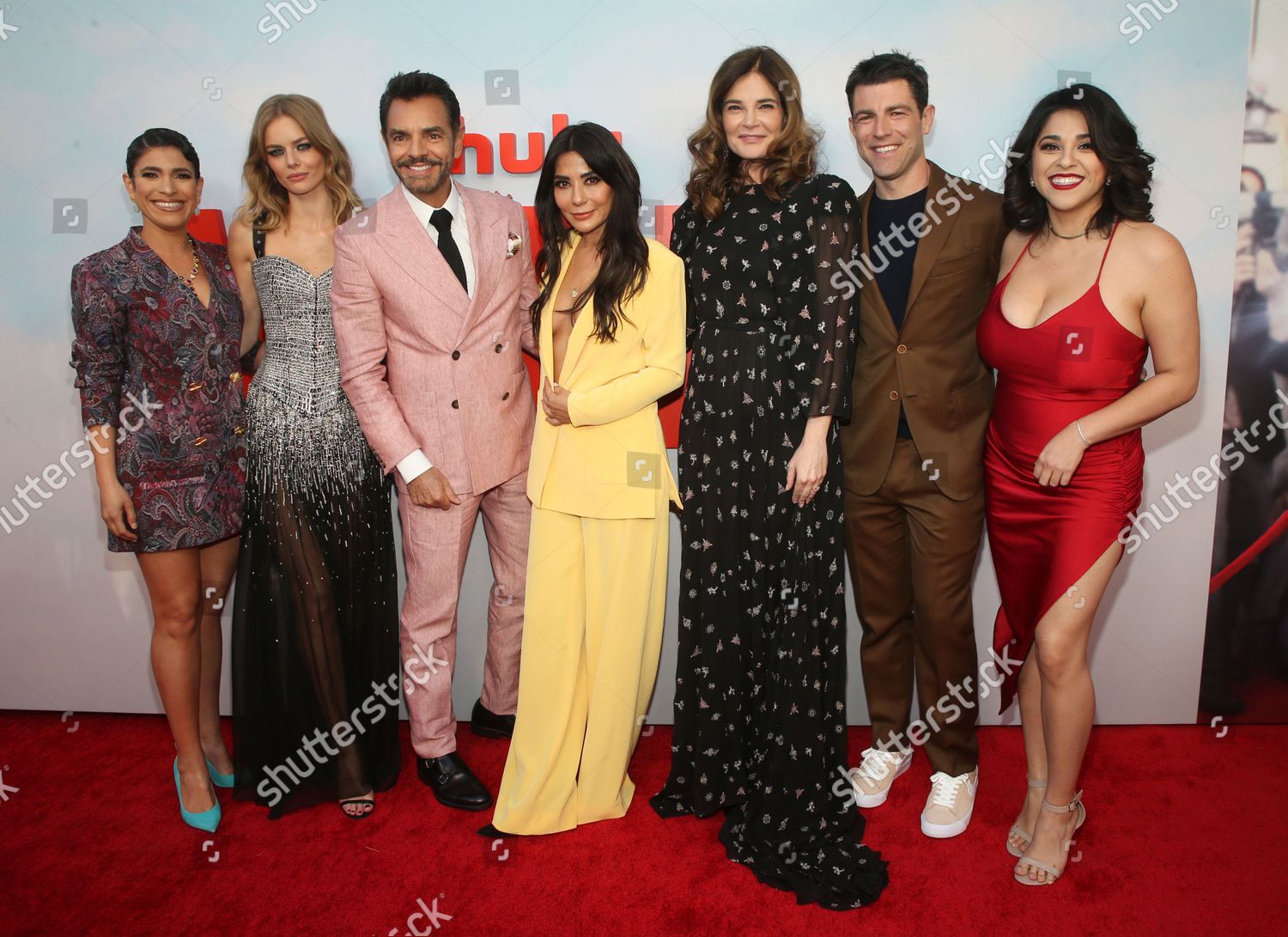Diany Rodriguez Samara Weaving Eugenio Derbez Editorial Stock Photo ...