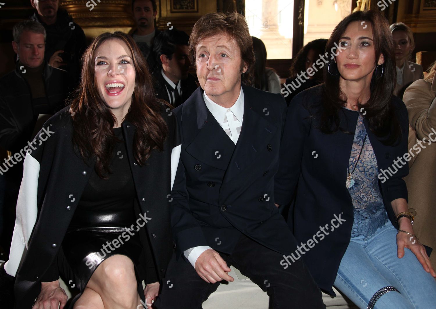 Sir Paul Mccartney Girlfriend Nancy Shevell Editorial Stock Photo ...
