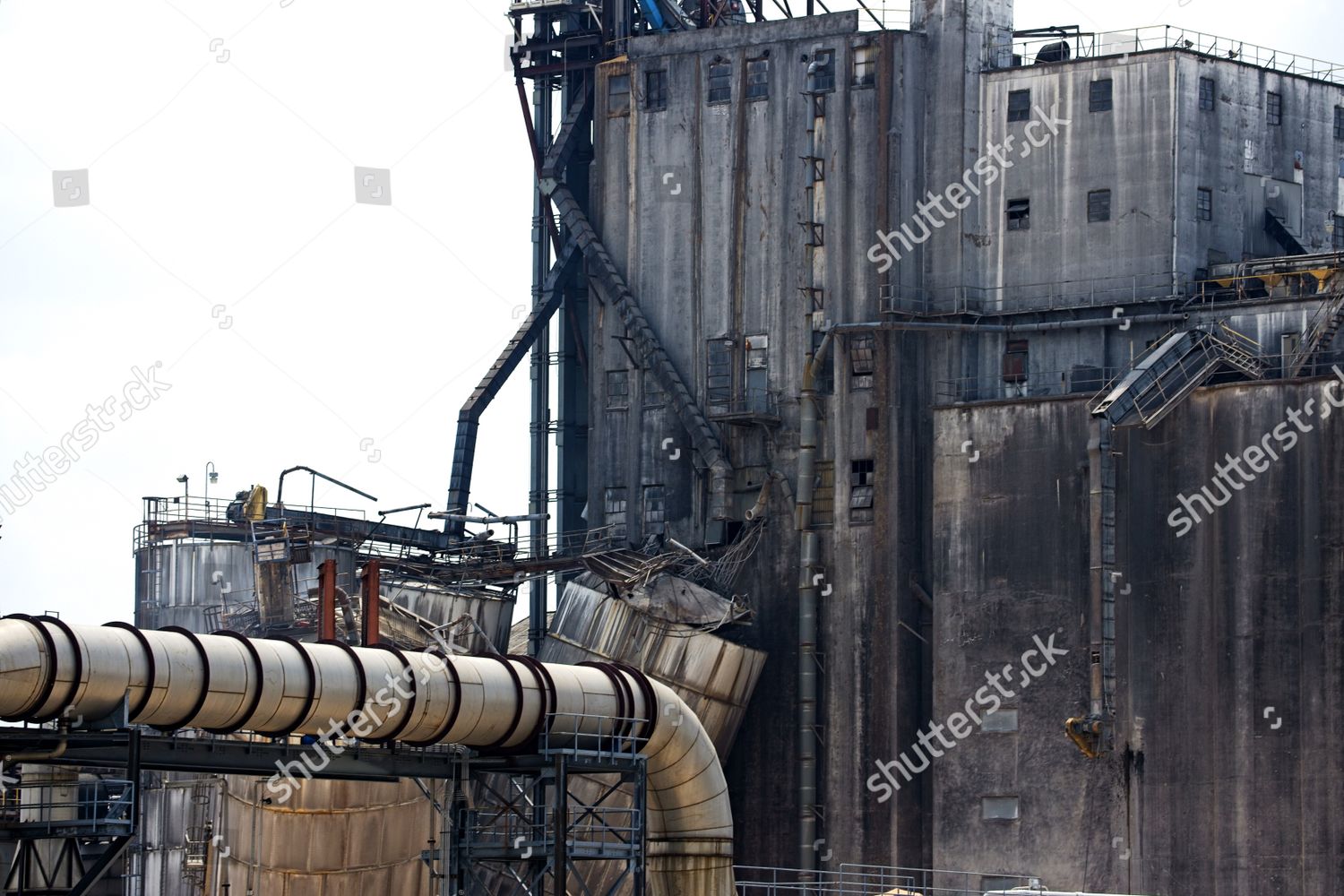 Explosion Fire Biourja Plant On May Editorial Stock Photo - Stock Image ...