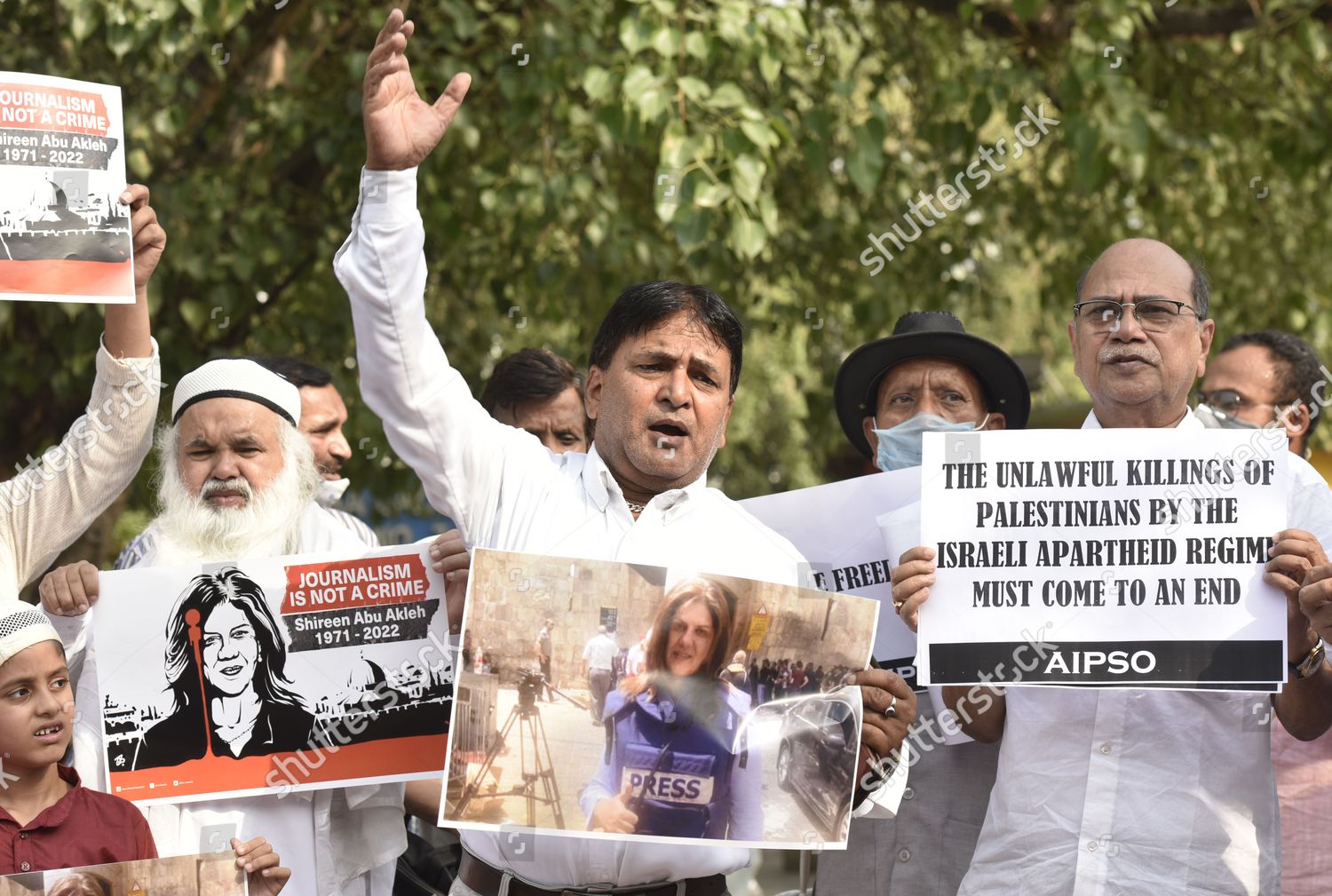 Members All India Peace Solidarity Organisation Editorial Stock Photo ...