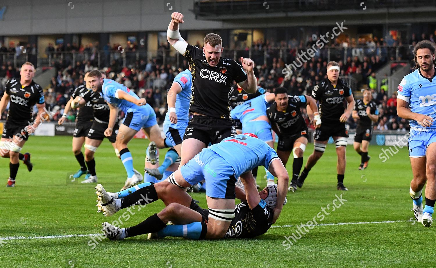 Ollie Griffiths Dragons Beats James Botham Editorial Stock Photo ...
