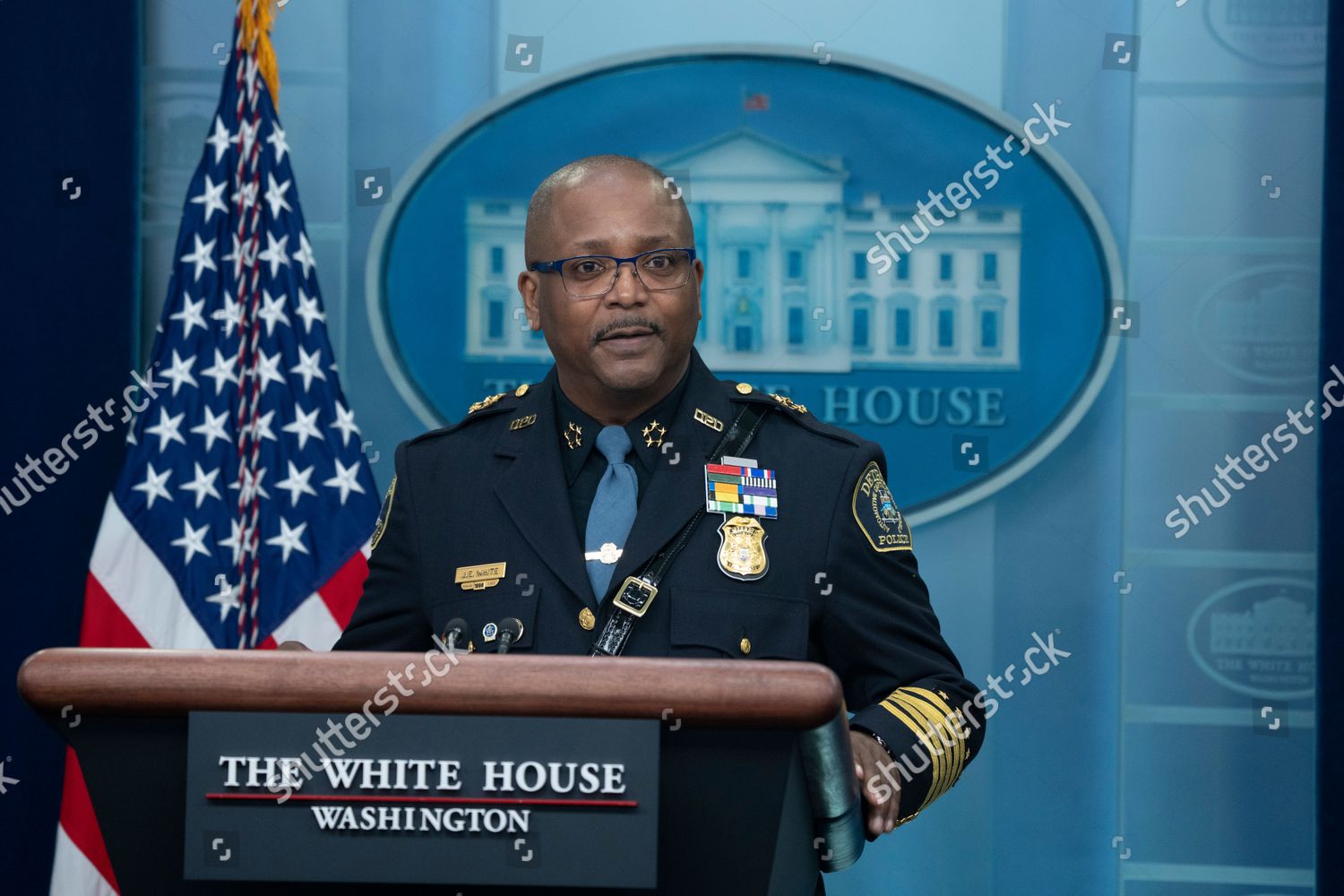 Detroit Michigan Police Chief James White Editorial Stock Photo - Stock ...