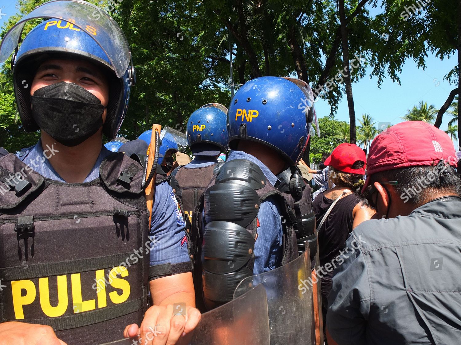 Members Civil Disturbance Management Cdm Unit Editorial Stock Photo ...