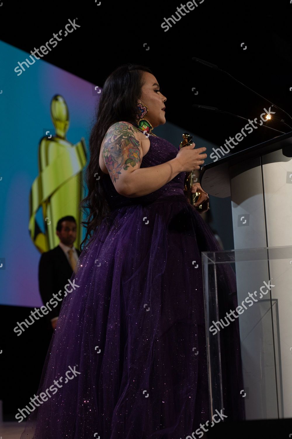 Fawn Wood Winner Traditional Indigenous Artist Editorial Stock Photo ...