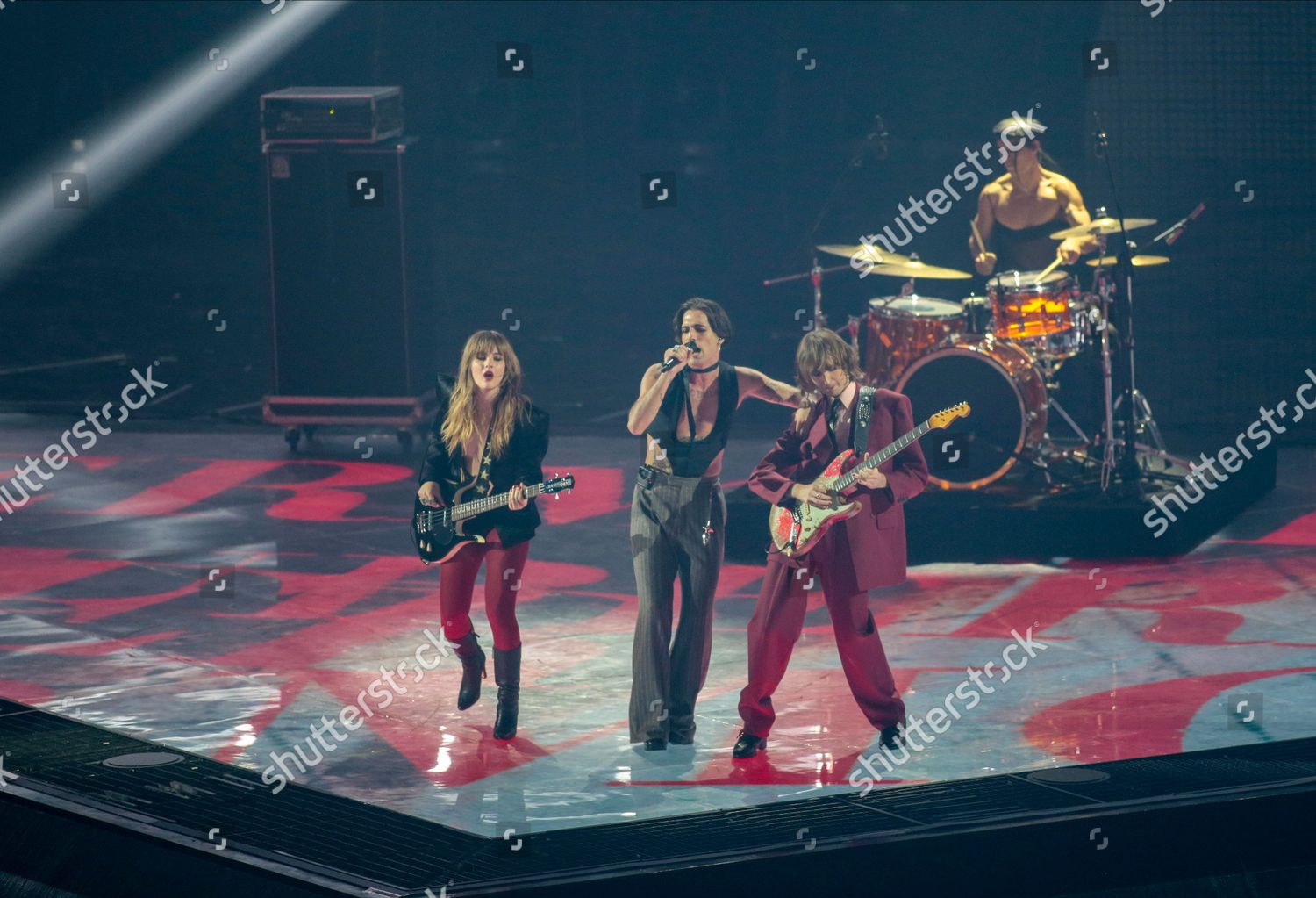 Maneskin Performing Editorial Stock Photo - Stock Image | Shutterstock