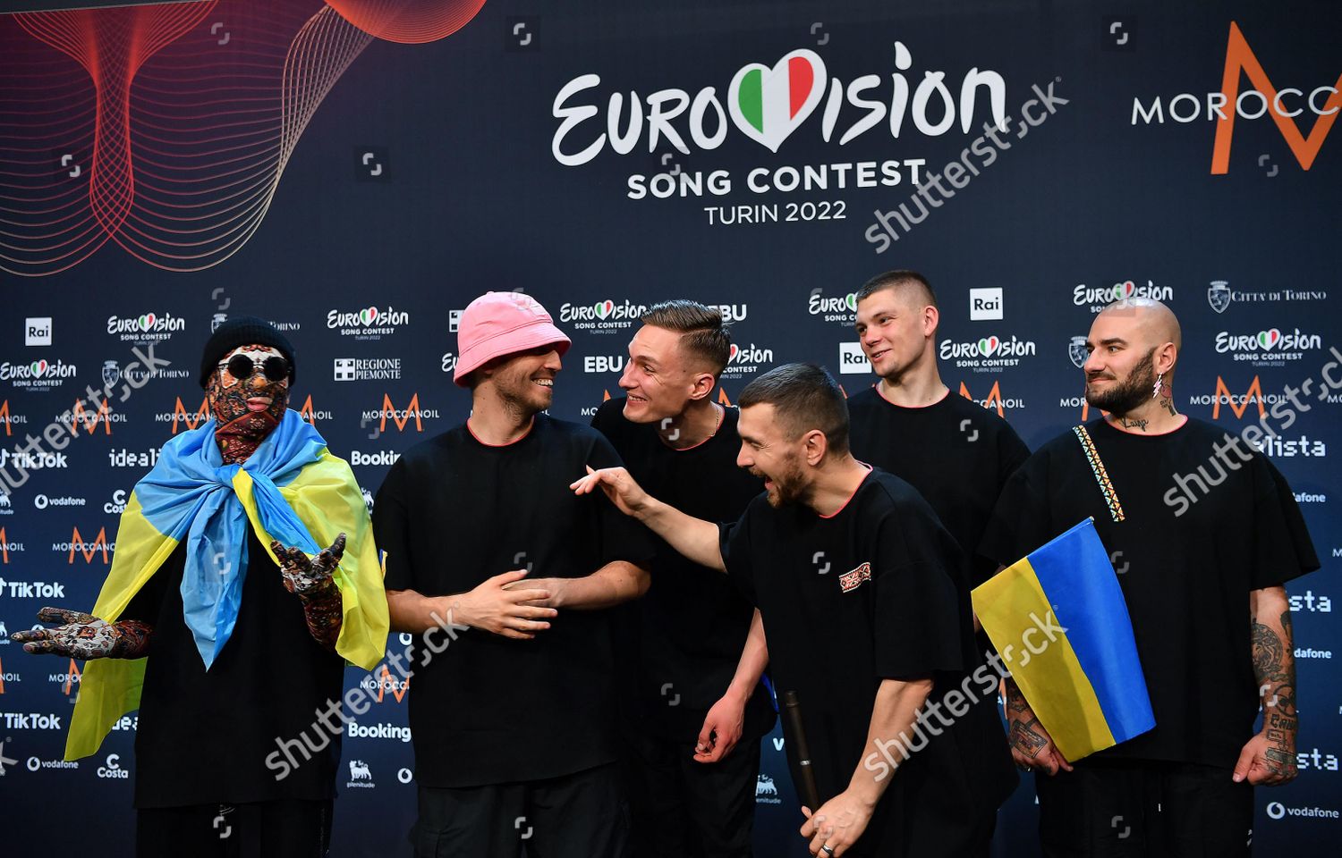 Members Ukrainian Band Kalush Orchestra Attend Editorial Stock Photo ...