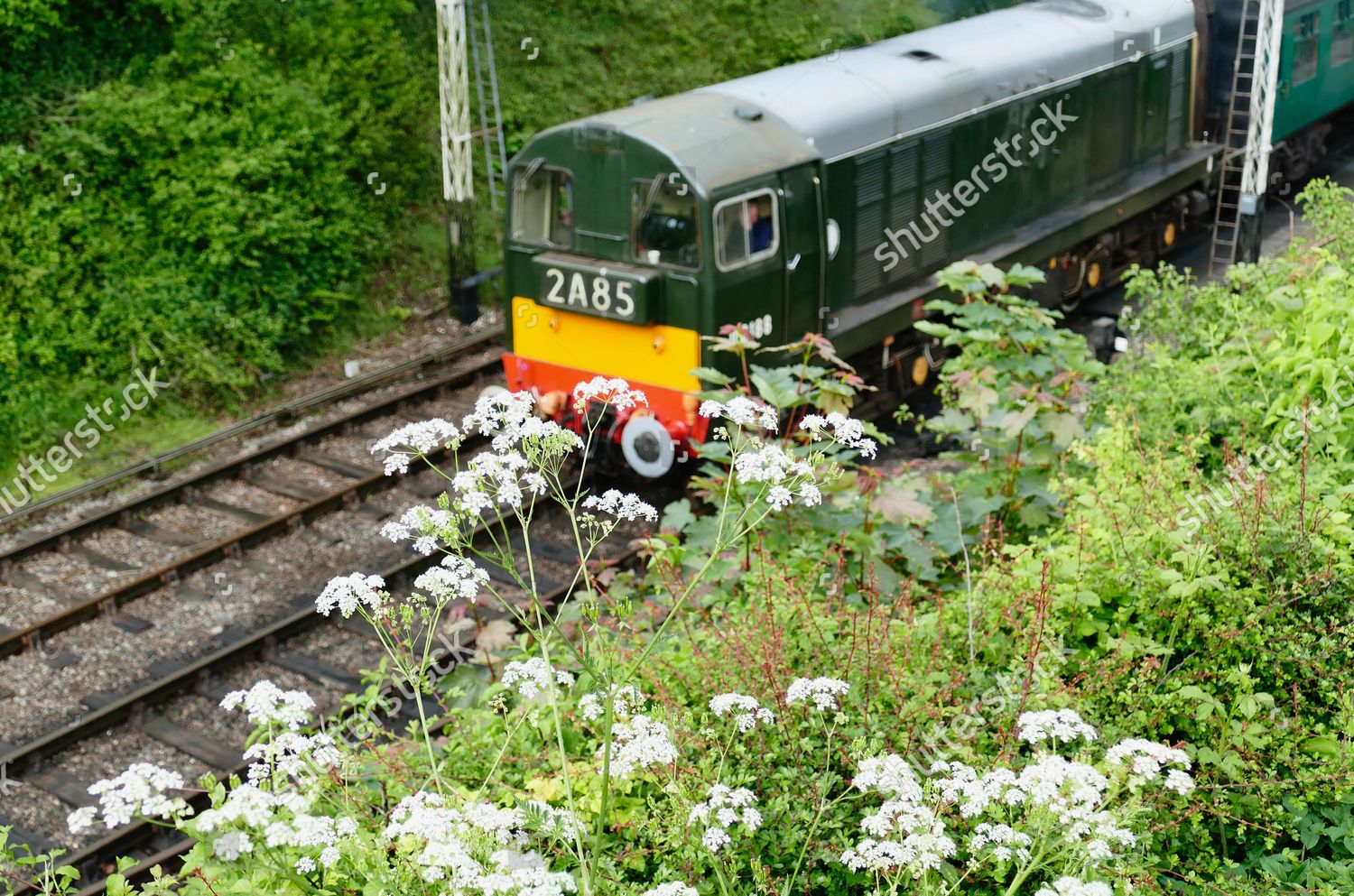 British Rail Class 85 Electric Locomotive Editorial Stock Photo - Stock ...