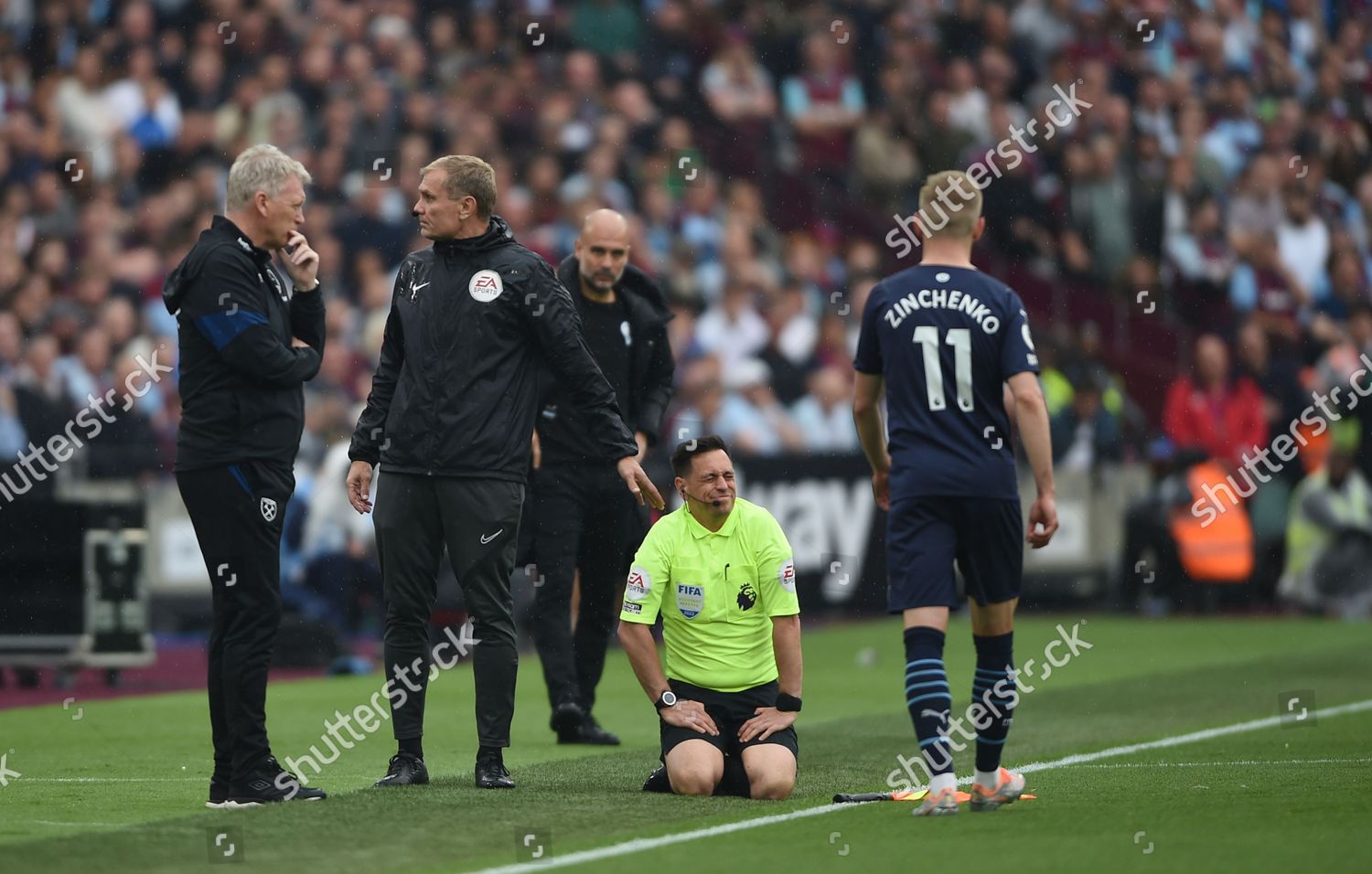 Assistant Referee Gary Beswick 2r Reacts Editorial Stock Photo - Stock ...