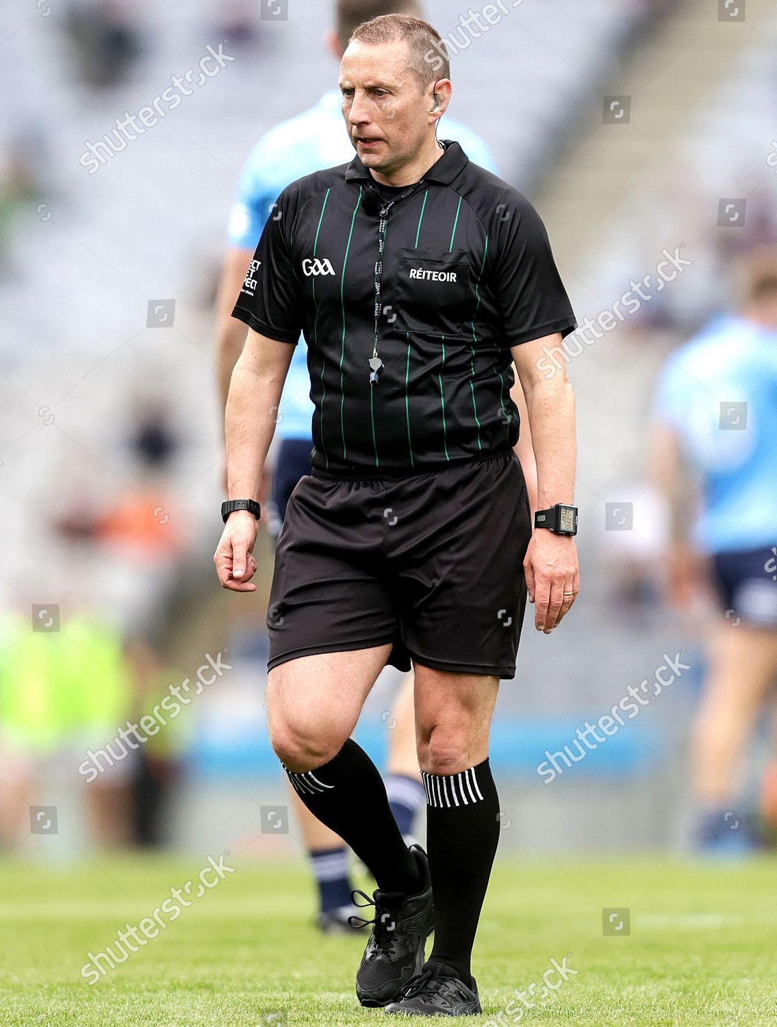 Dublin Vs Meath Referee Derek Omahoney Editorial Stock Photo - Stock ...