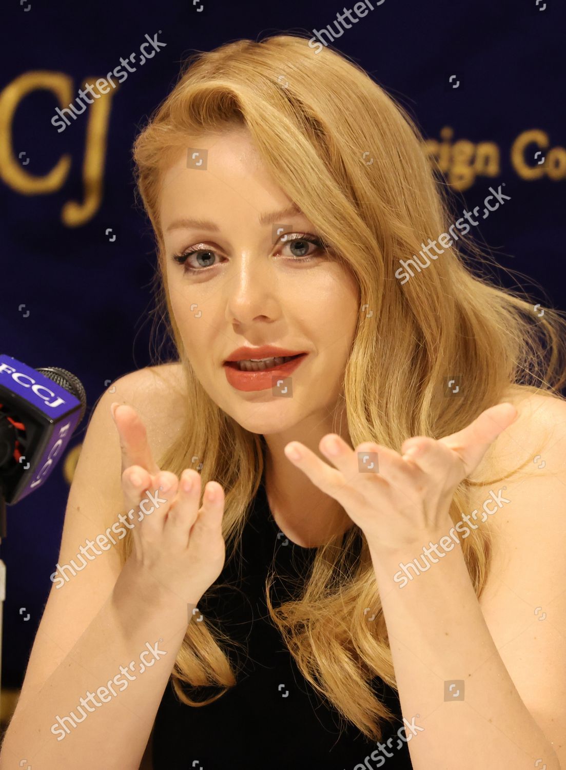 Ukrainian Singer Actress Tina Karol Speaks Editorial Stock Photo ...
