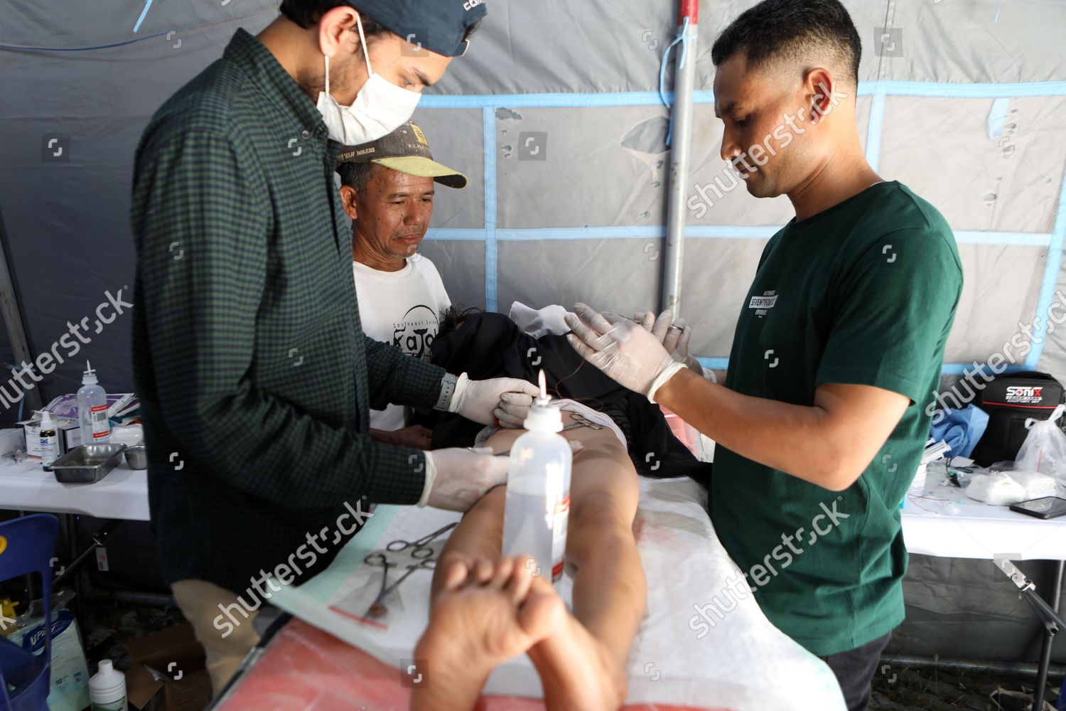 Doctors Perform Circumcision On Boy During Editorial Stock Photo ...