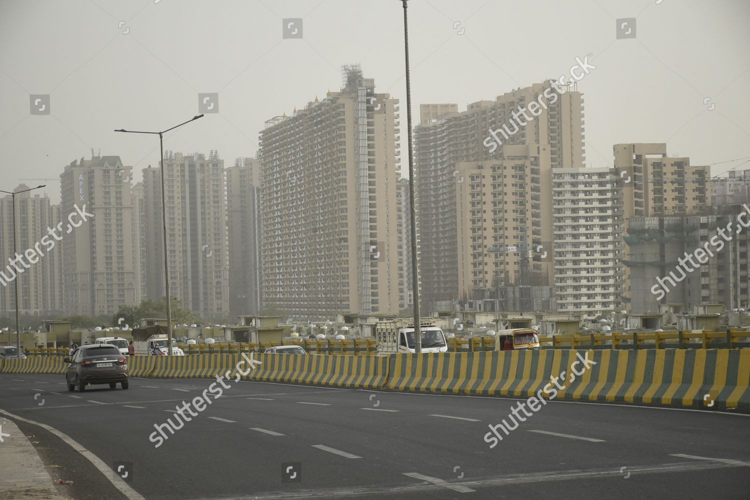 View Siddharth Vihar Residential Complex On Editorial Stock Photo ...