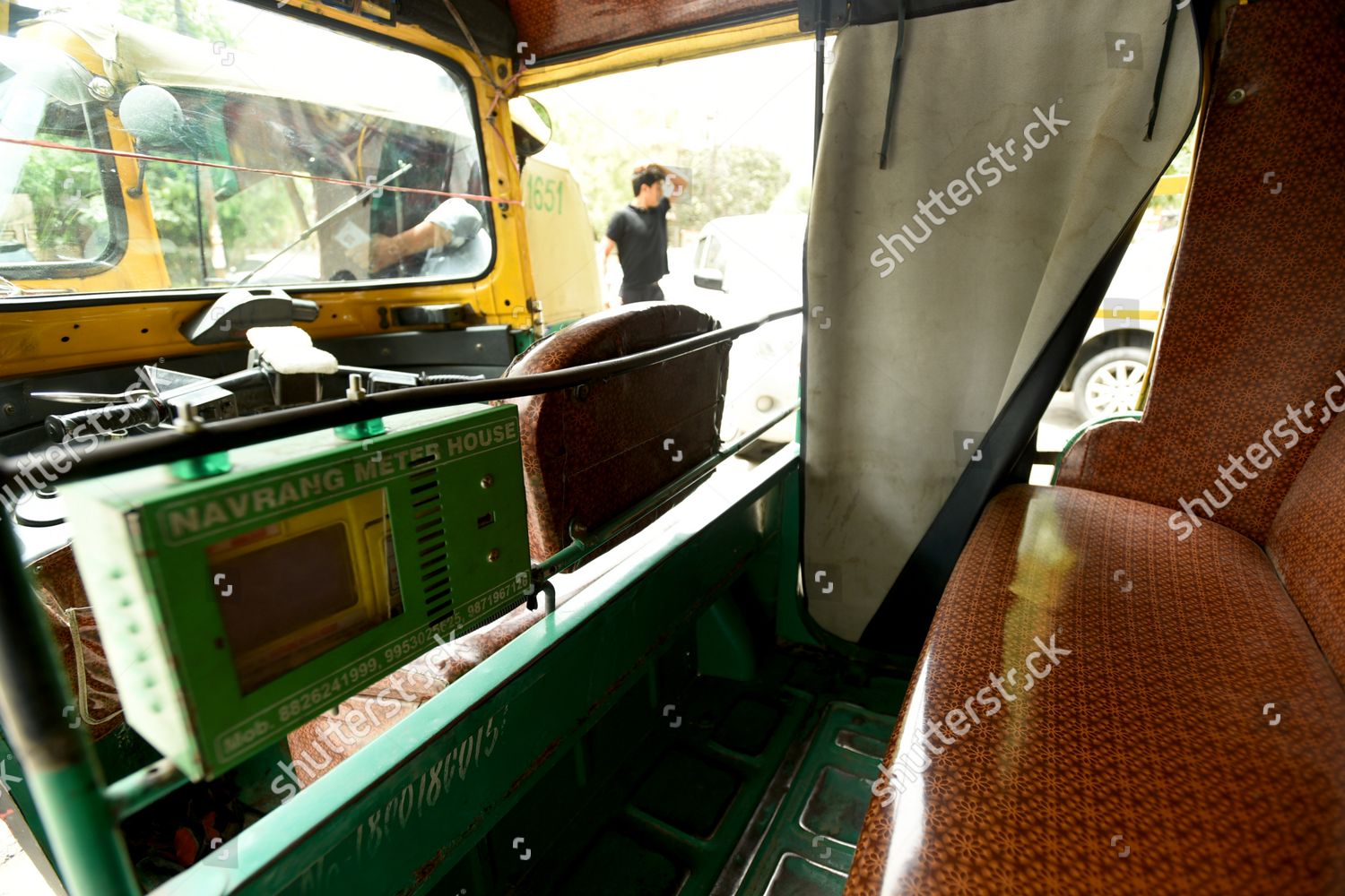 View Meter Installed Auto Rickshaw On Editorial Stock Photo - Stock ...