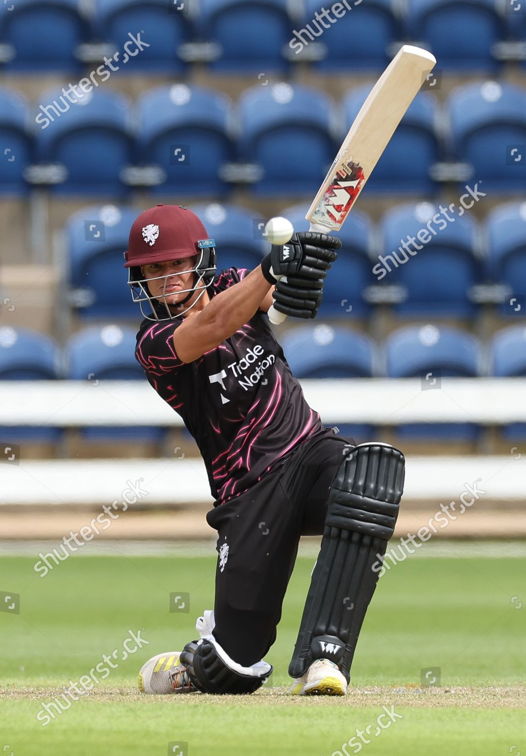 Will Smeed Somerset Plays Shot Editorial Stock Photo - Stock Image ...