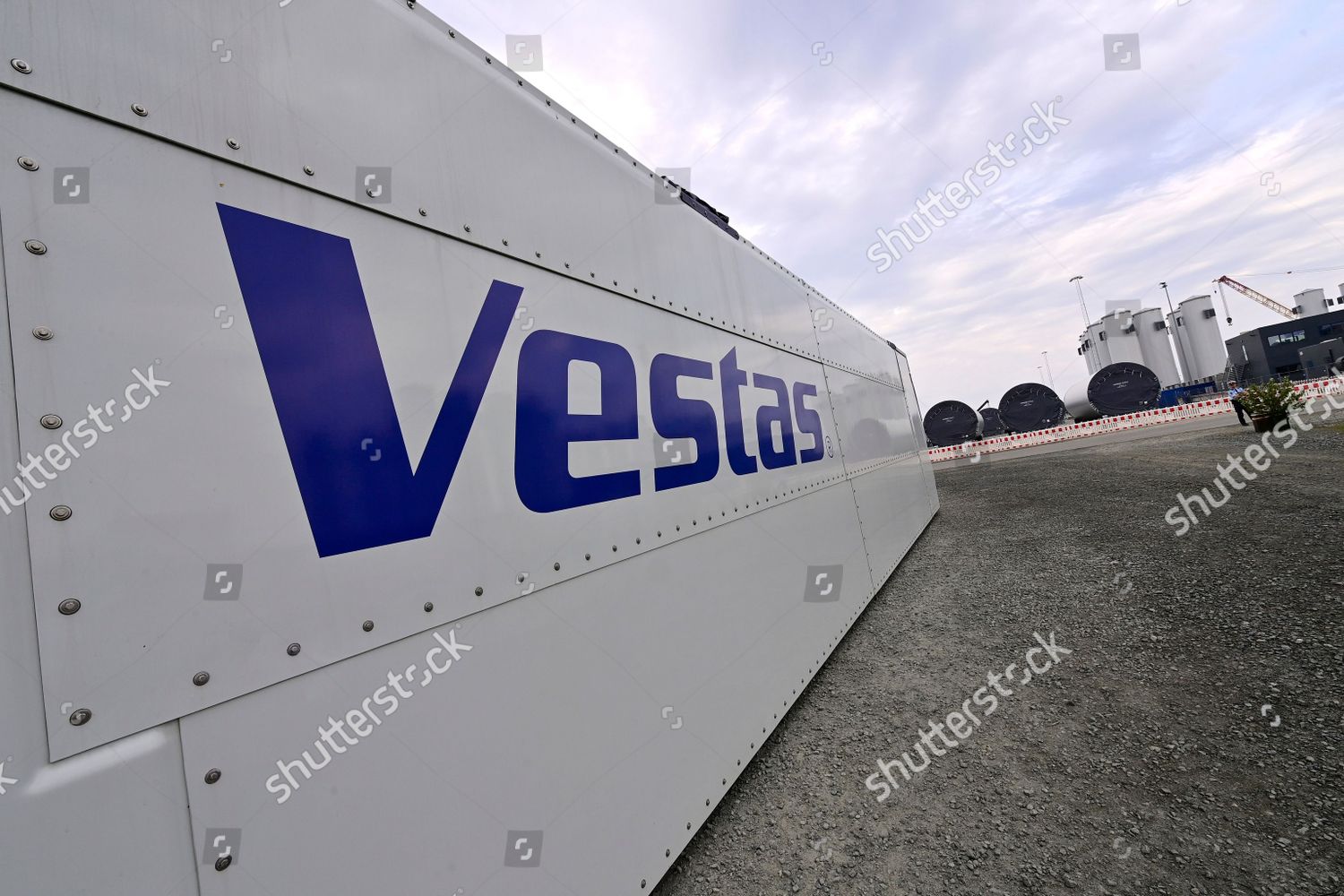 Logo Wind Turbine Producer Vestas Wind Editorial Stock Photo - Stock ...