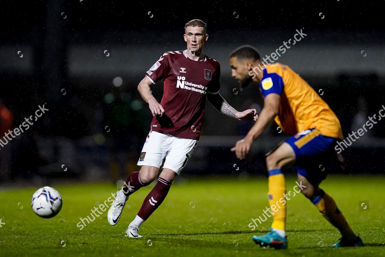 Mitch Pinnock Northampton Town Editorial Stock Photo - Stock Image ...