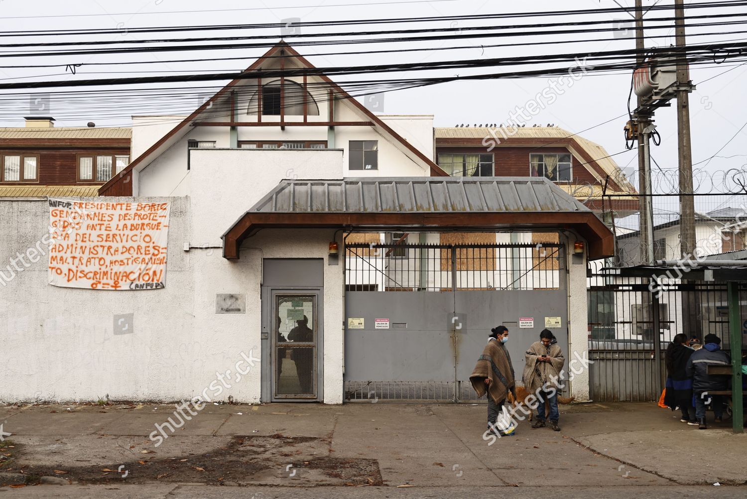 Entrance Prison Temuco Chile 18 May Editorial Stock Photo - Stock Image ...
