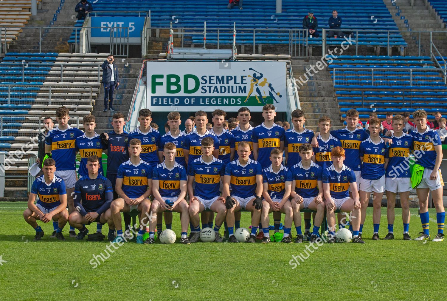 Tipperary Vs Cork Tipperary Team Photo Editorial Stock Photo - Stock ...
